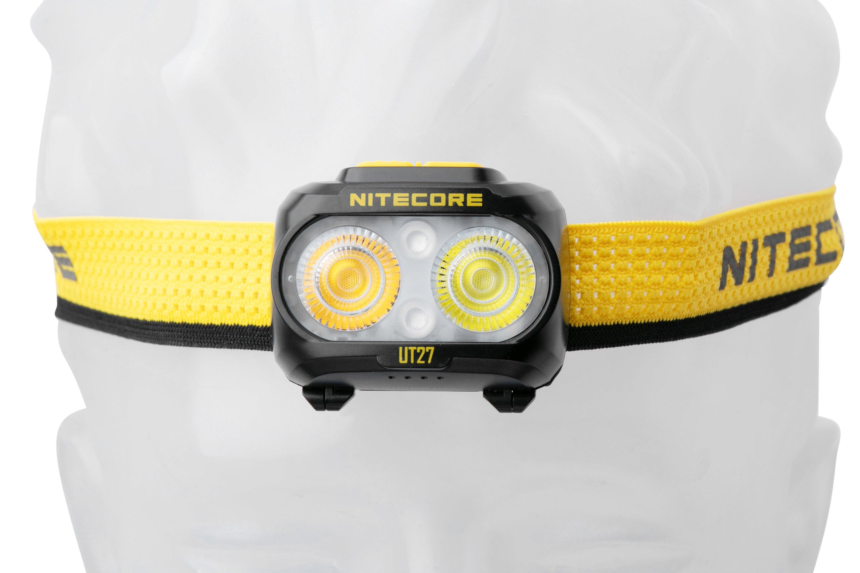 Nitecore UT27 PRO-800L rechargeable head torch, 800 lumens ...