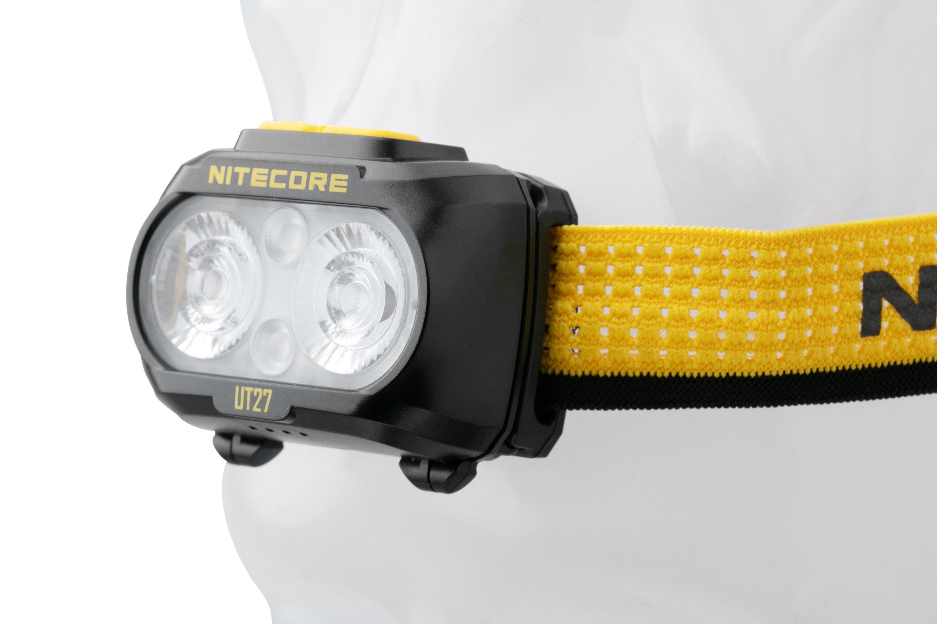 Nitecore UT27 PRO-800L rechargeable head torch, 800 lumens ...