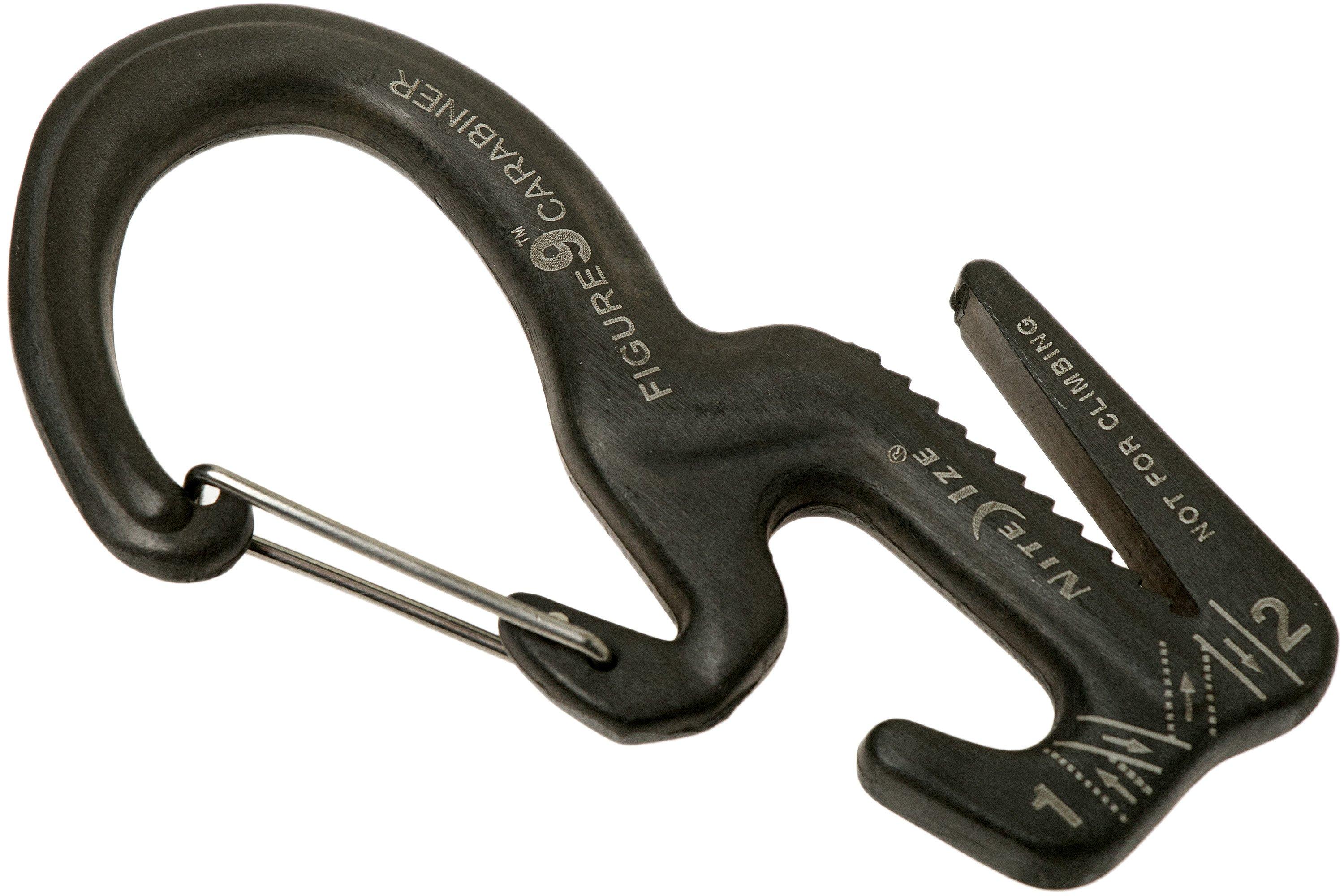 Nite Ize Figure 9 carabiner, large | Advantageously shopping at ...