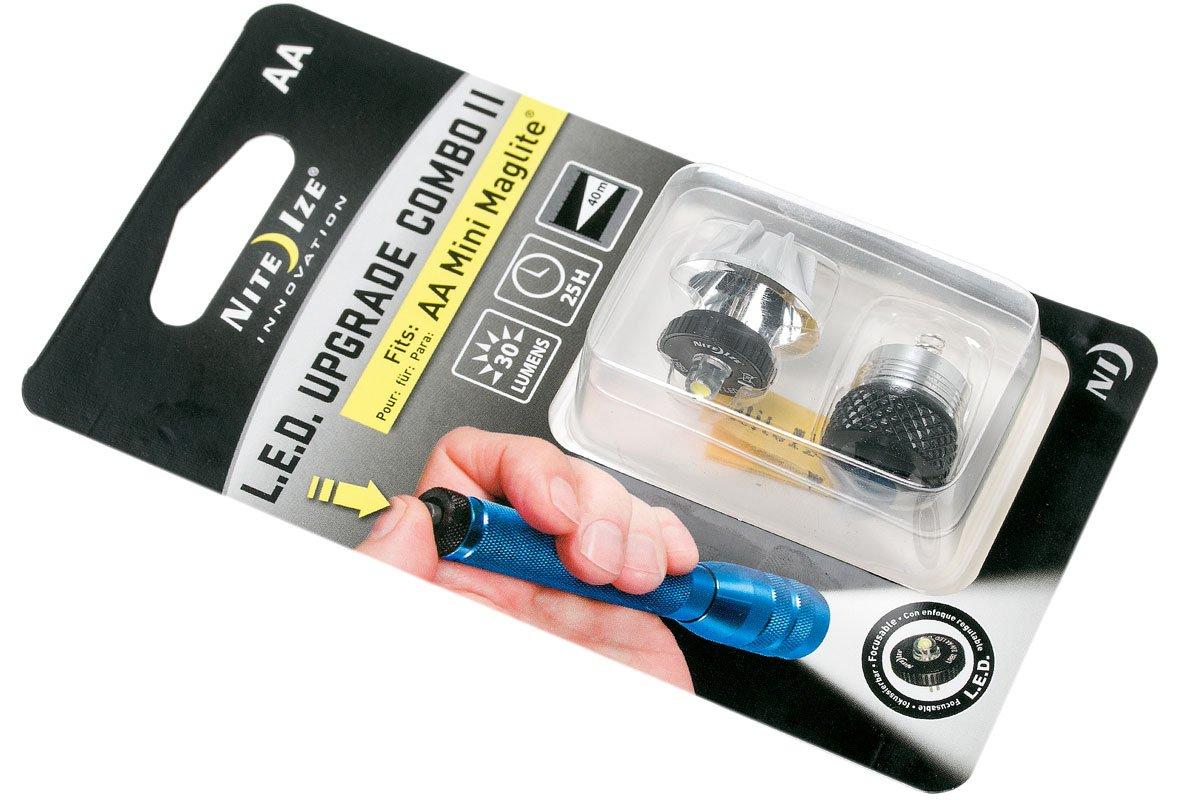NiteIze LED Upgrade Combo II voor Maglite Mini AA flashlight, LUC2-07 ...