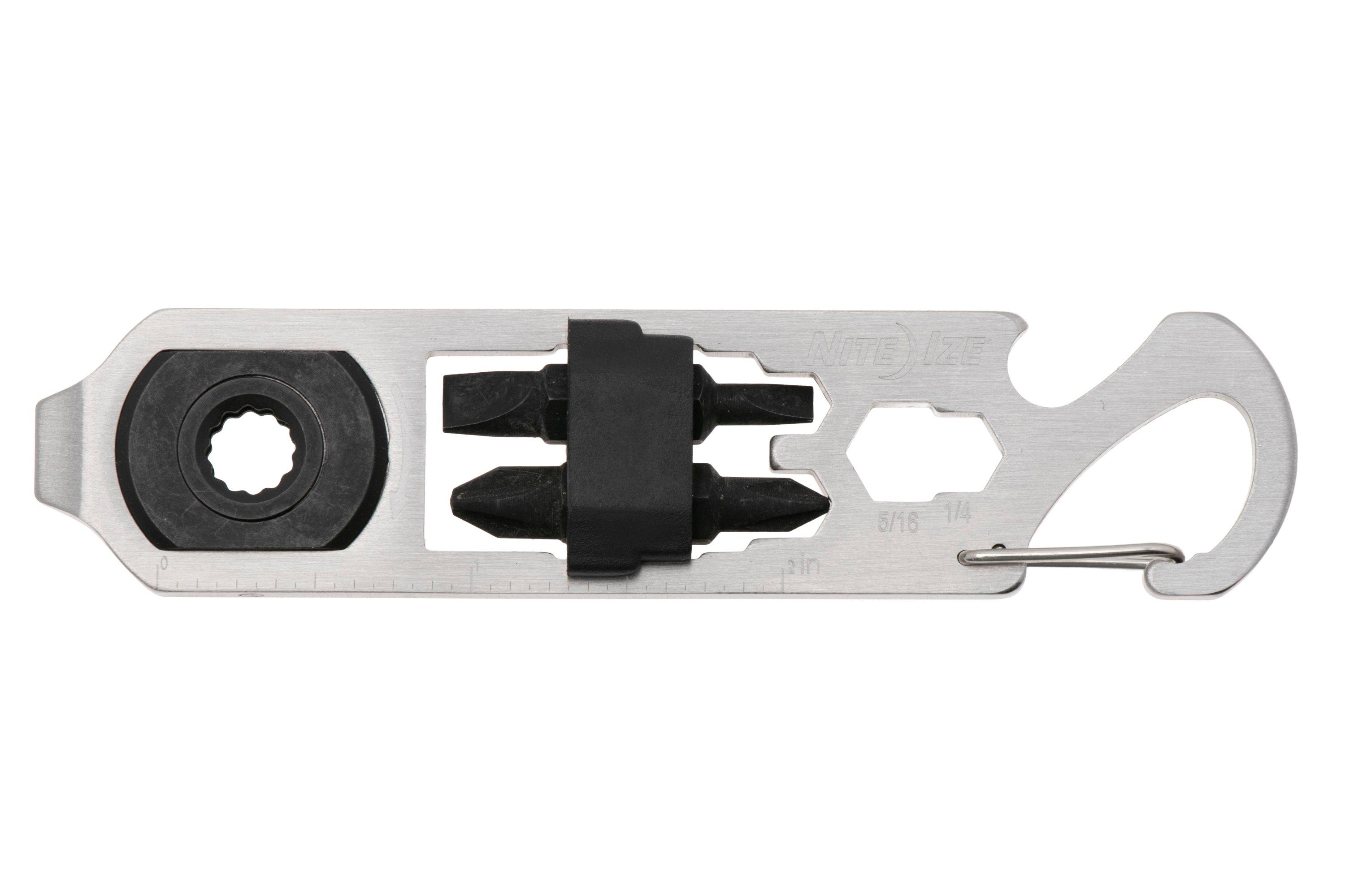 Nite Ize DoohicKey Ratchet Tool N05722 clé à cliquet multifonction ...