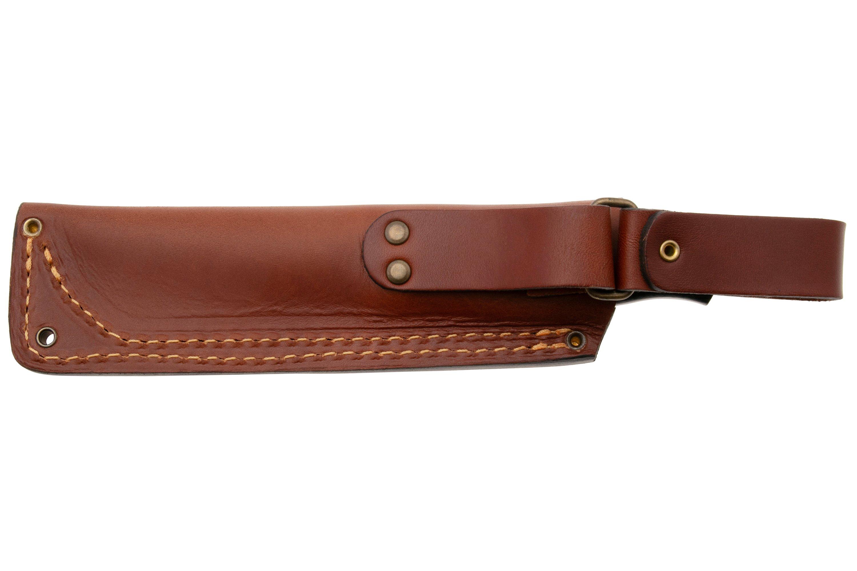 Nordic Knife Design Forester 2002, Satin 14C28N, Bison Micarta, fixed ...