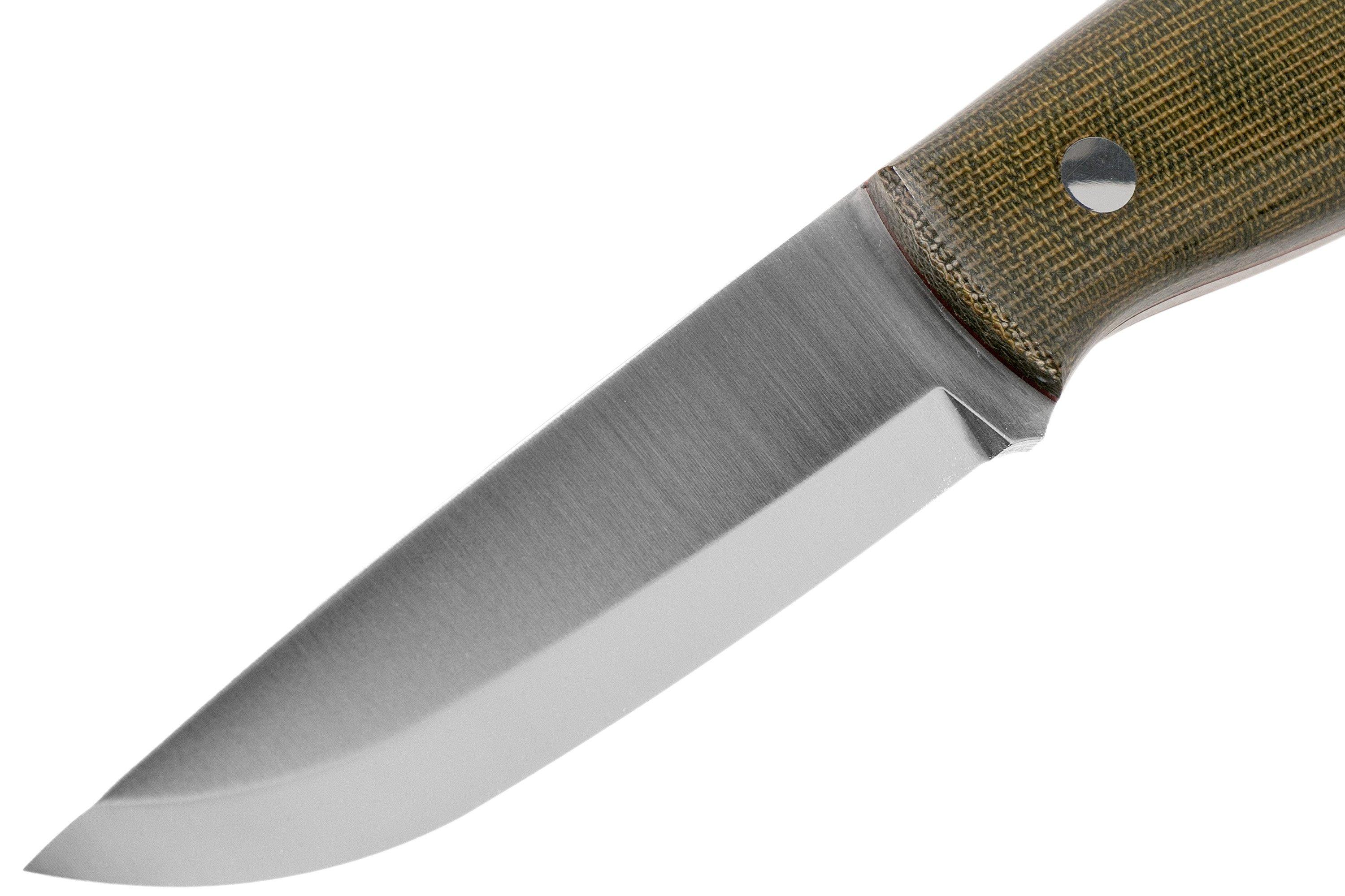 Nordic Knife Design Forester 100, N690, Green Micarta 2020 fixed knife ...