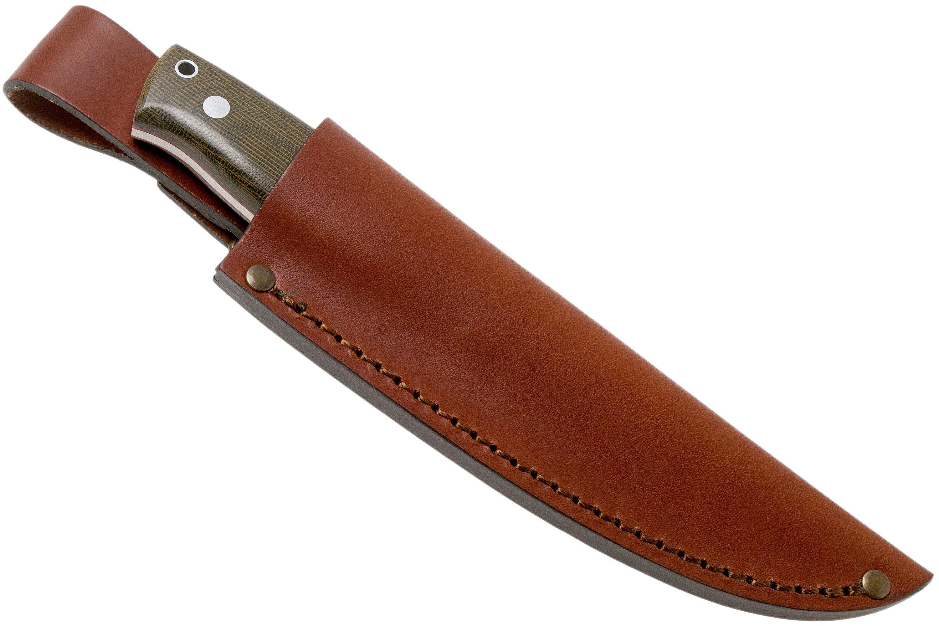 Nordic Knife Design Forester 100, N690, Green Micarta 2020 fixed knife ...