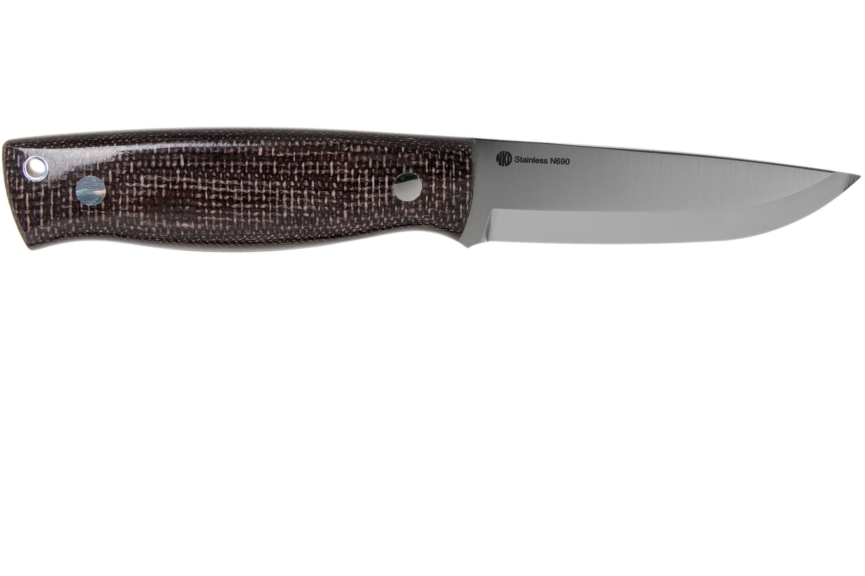 Nordic Knife Design Forester 100, N690, Bison Micarta 2021 ...