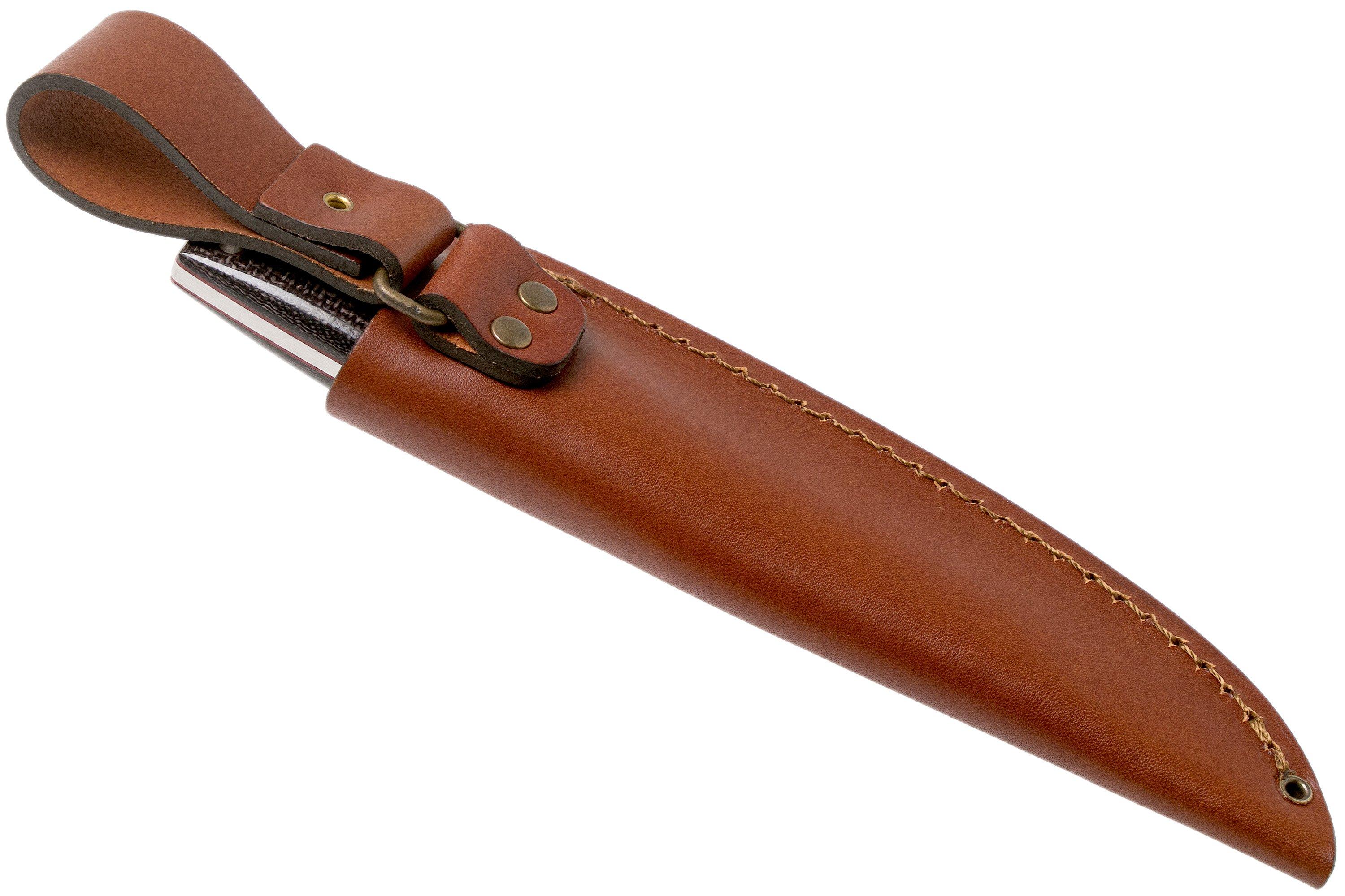 Nordic Knife Design Forester 100, N690, Bison Micarta 2021 fixed knife ...