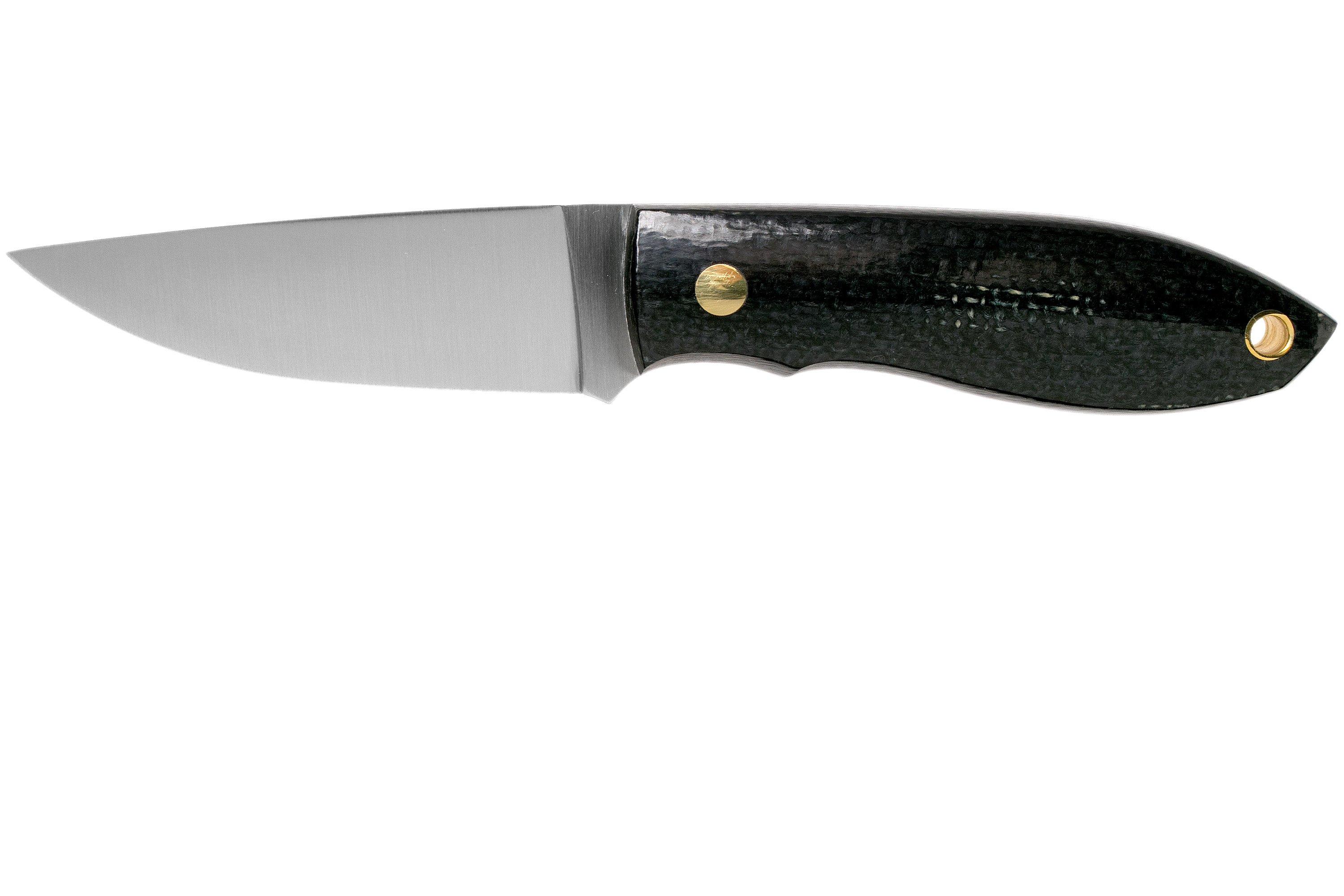 Nordic Knife Design Lizard 75 Black, 2031 fixed knife | Advantageously ...