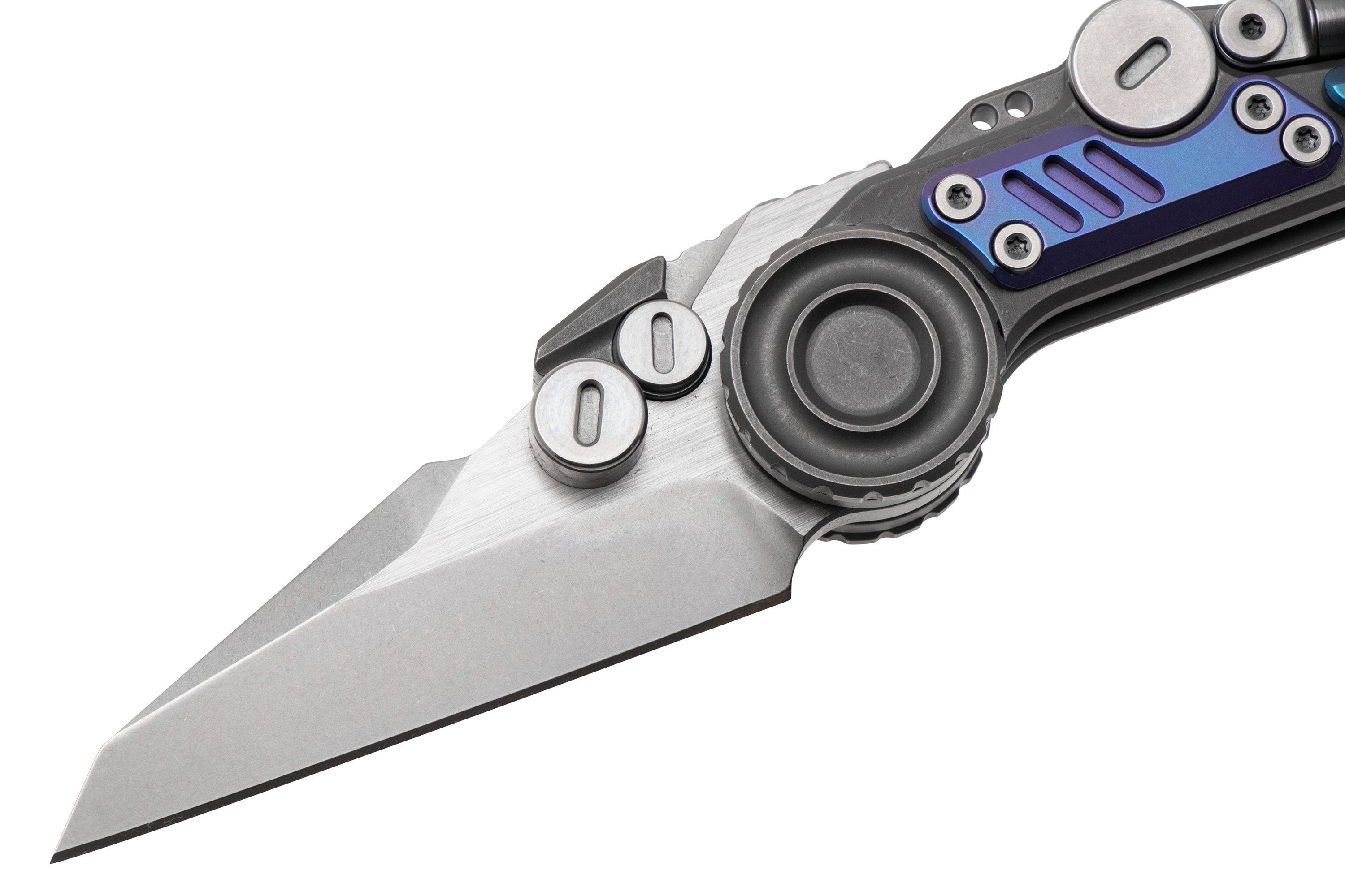 NOC Knives Shuukaku MT-1104 Two Tone M390, Titanium Purple Inlay ...