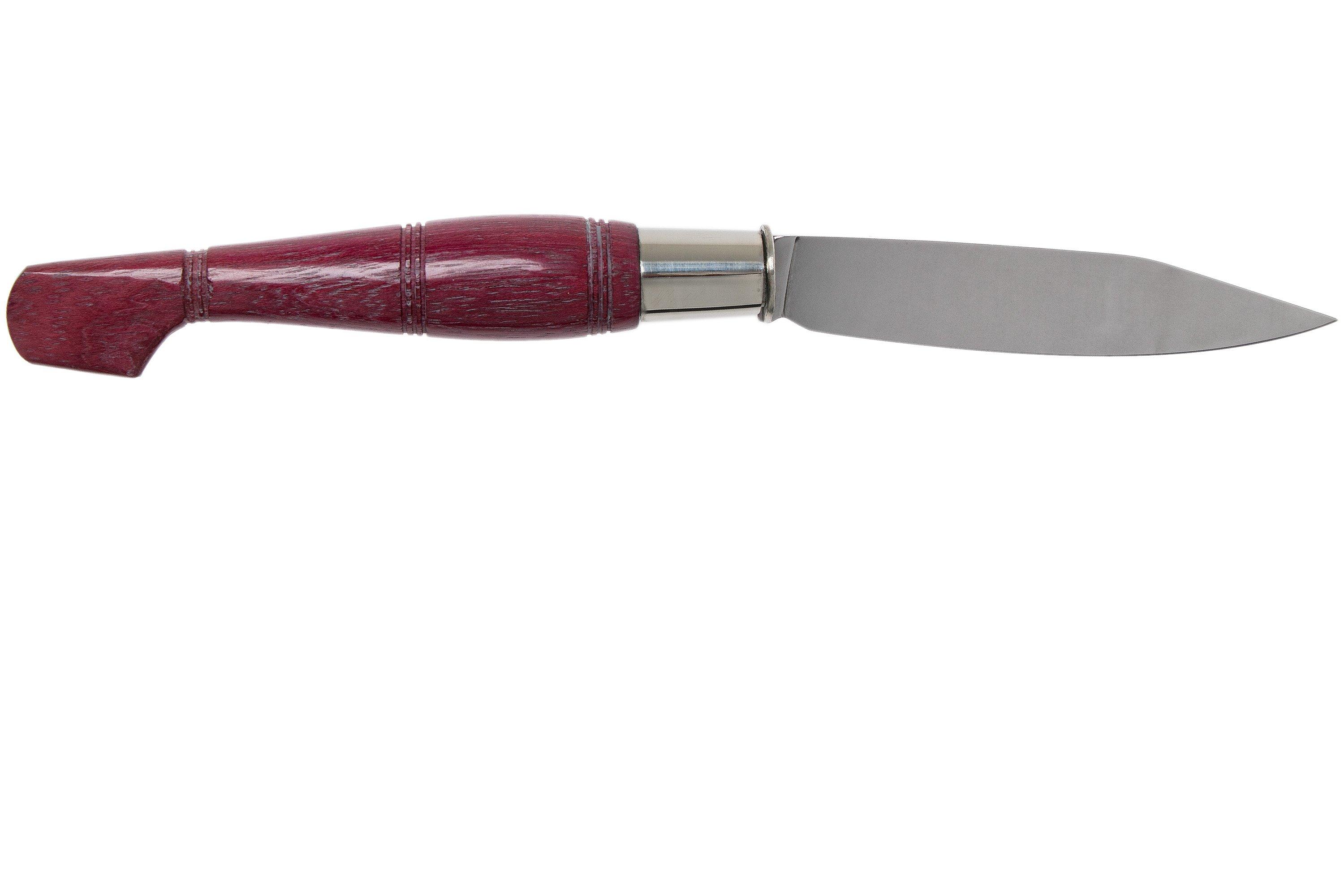 Nontron No. 25 Turning Ferrule, Amarante, clog shape NN25AMA pocket ...