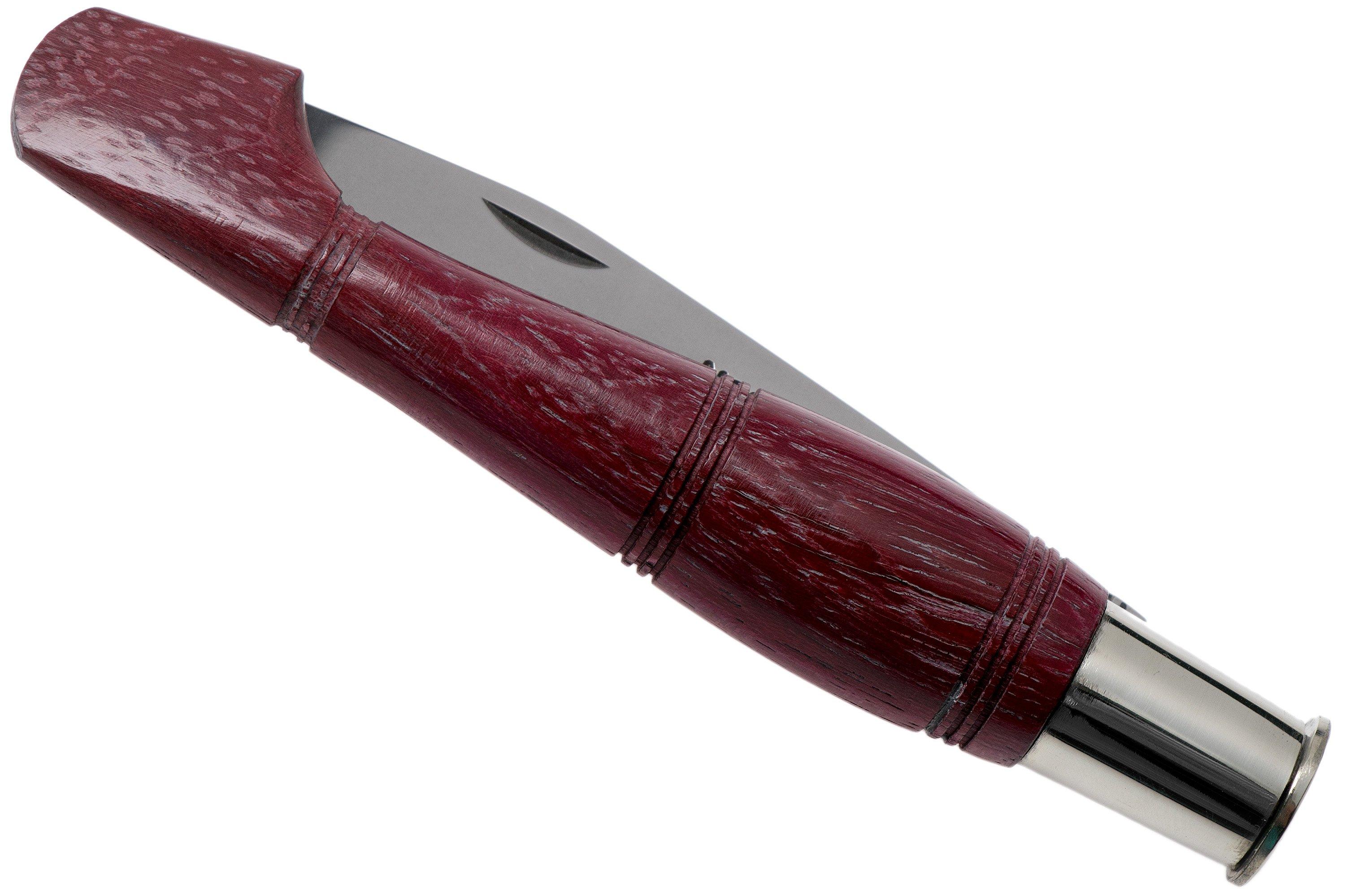 Nontron No. 25 Turning Ferrule, Amarante, clog shape NN25AMA pocket ...