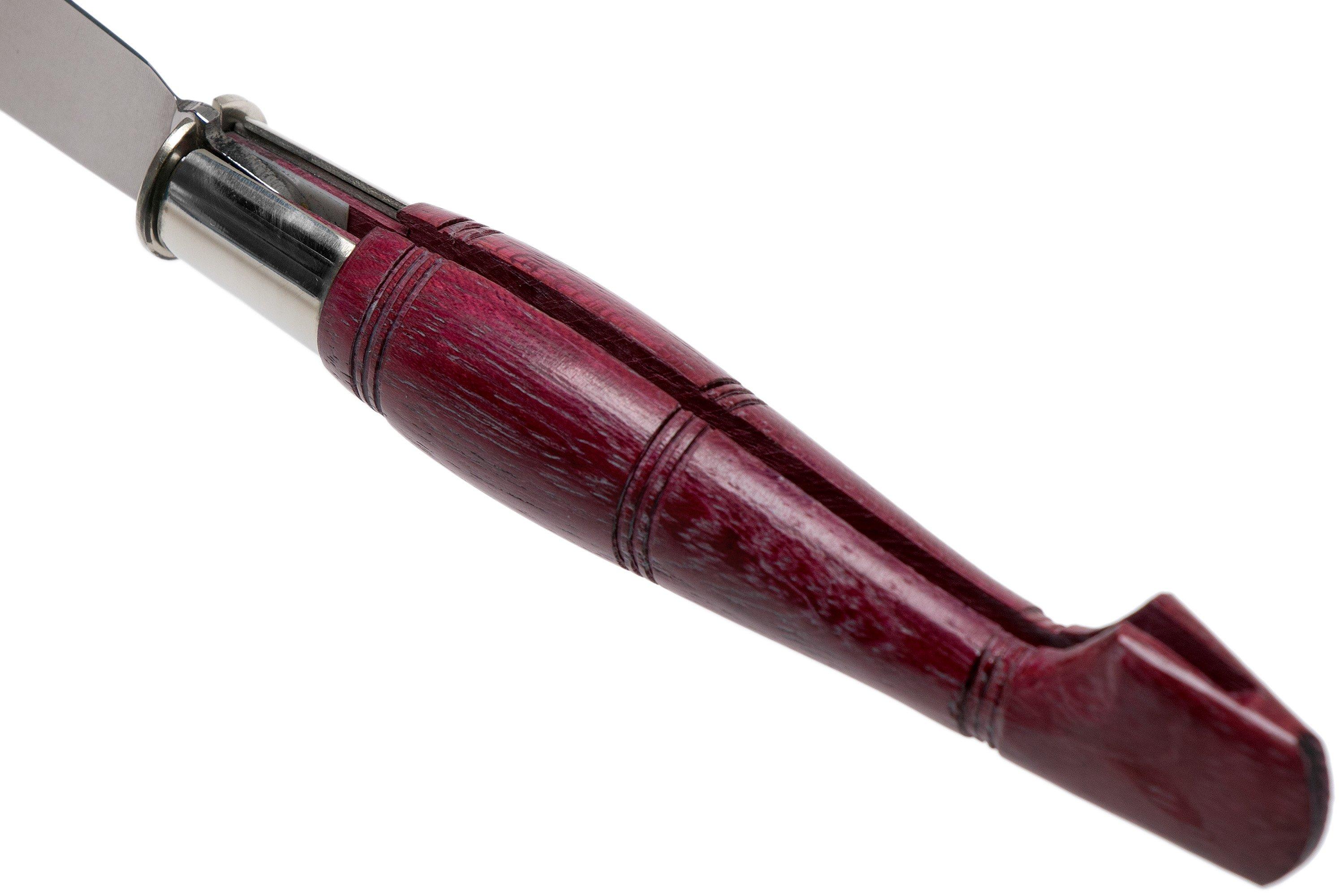 Nontron No. 25 Turning Ferrule, Amarante, clog shape NN25AMA pocket ...