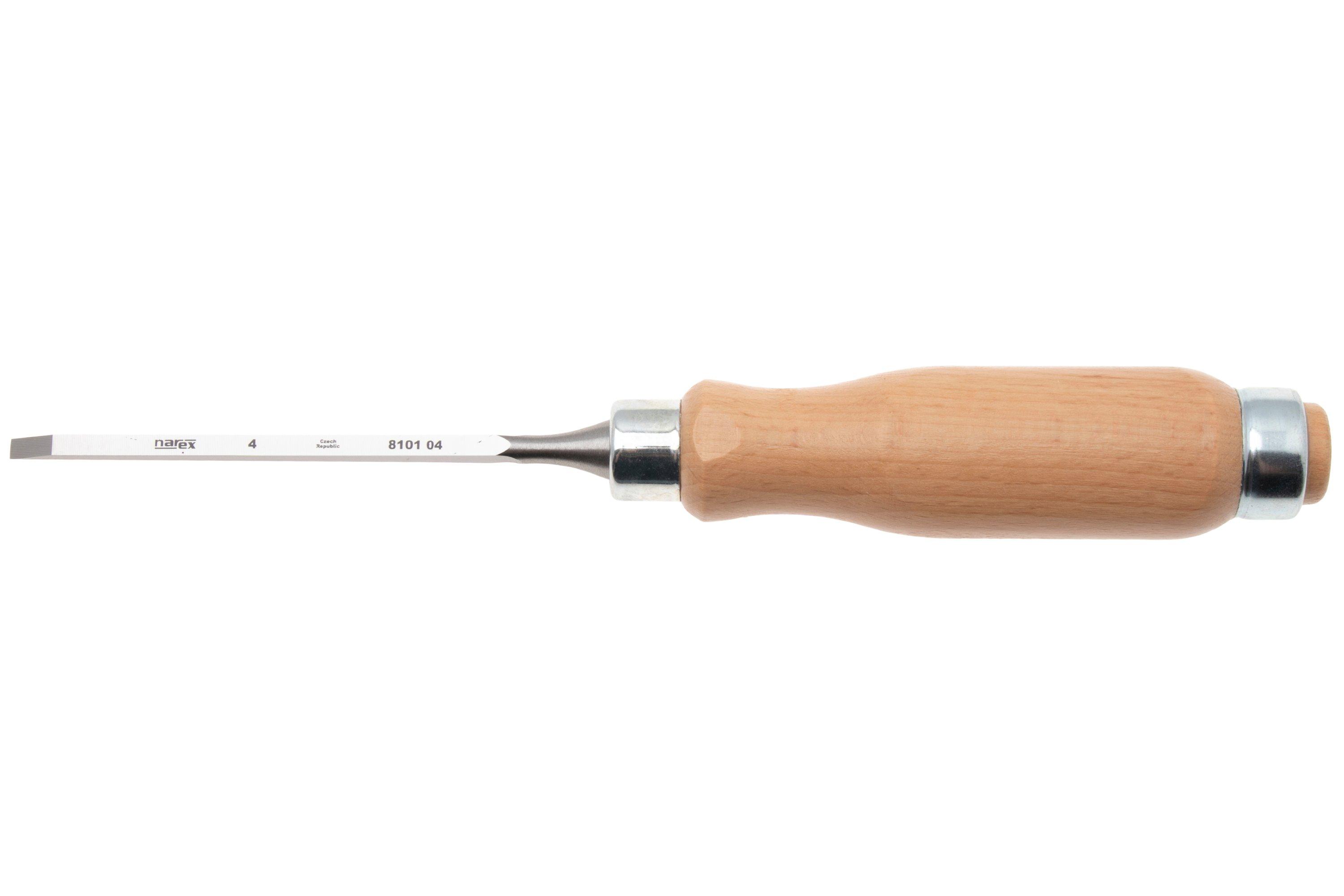 Narex Wood Line Profi Bevel Edge Chisel 810104, chisel, 4 mm ...