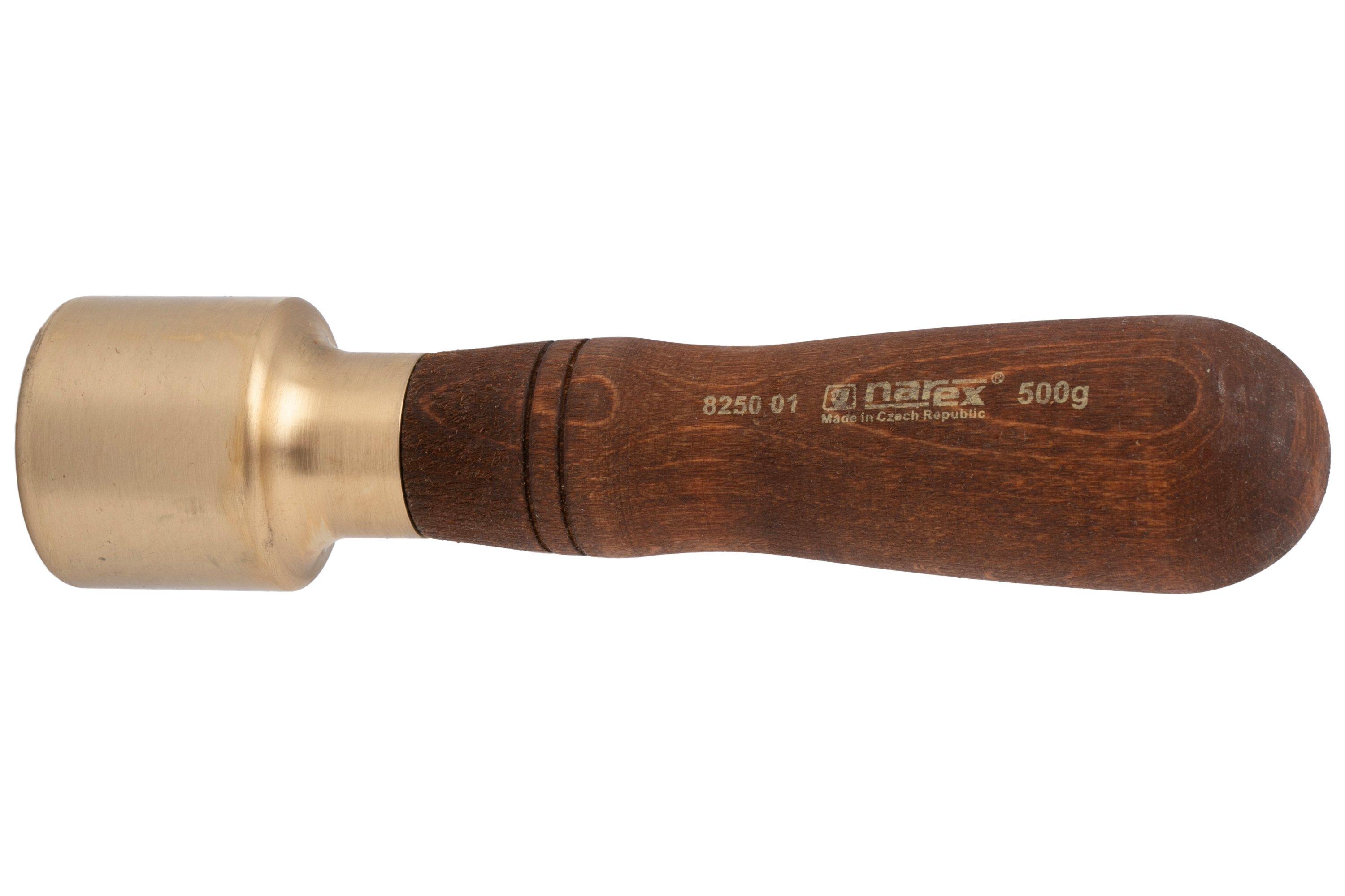 Narex Brass Carving Mallet 825001, mallet with brass head, 40x52 mm | Advantageously shopping at ...