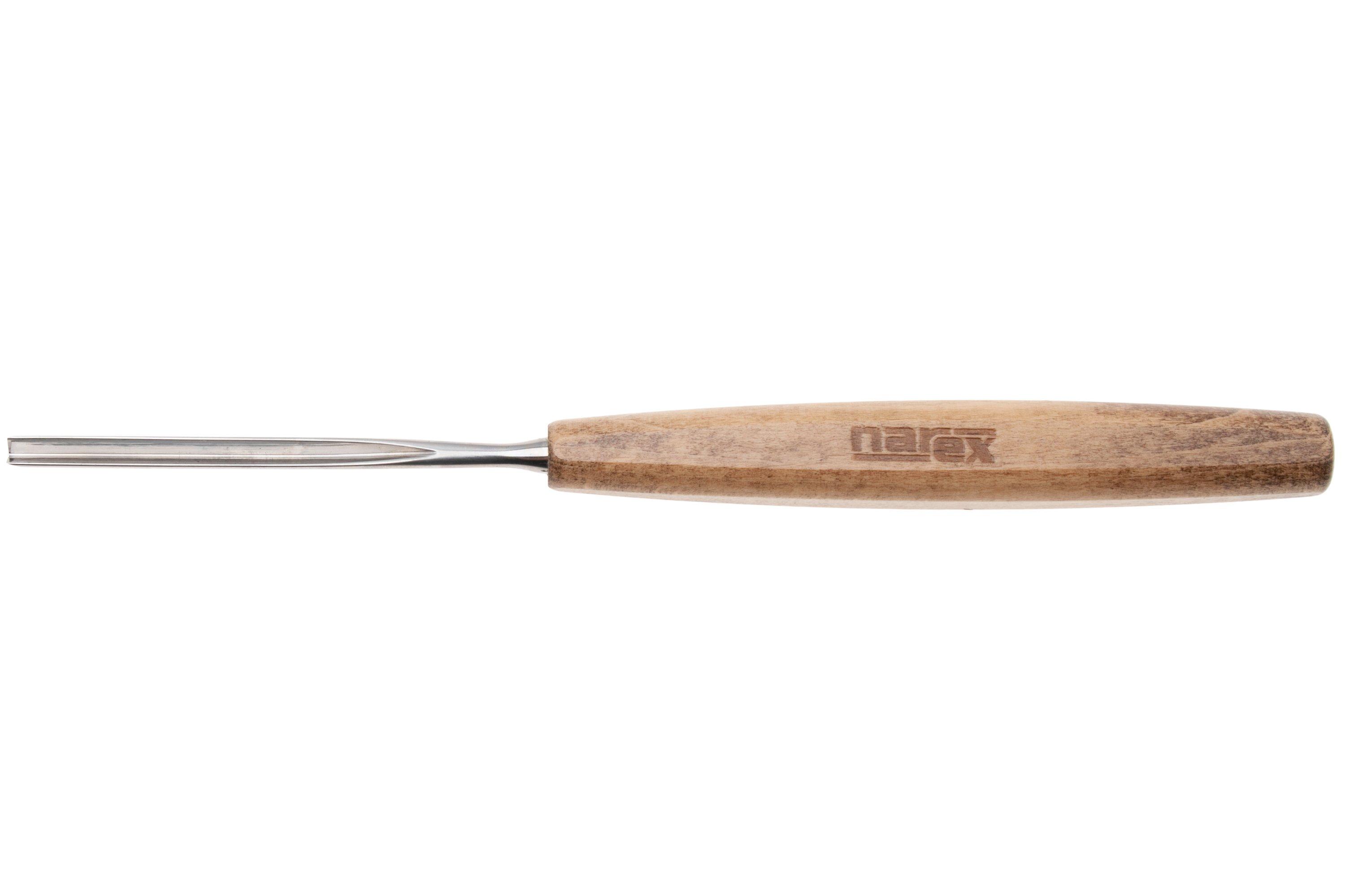Narex PROFI Straight Carving Chisel Profile 41, 826804, V-guts, 4 mm ...