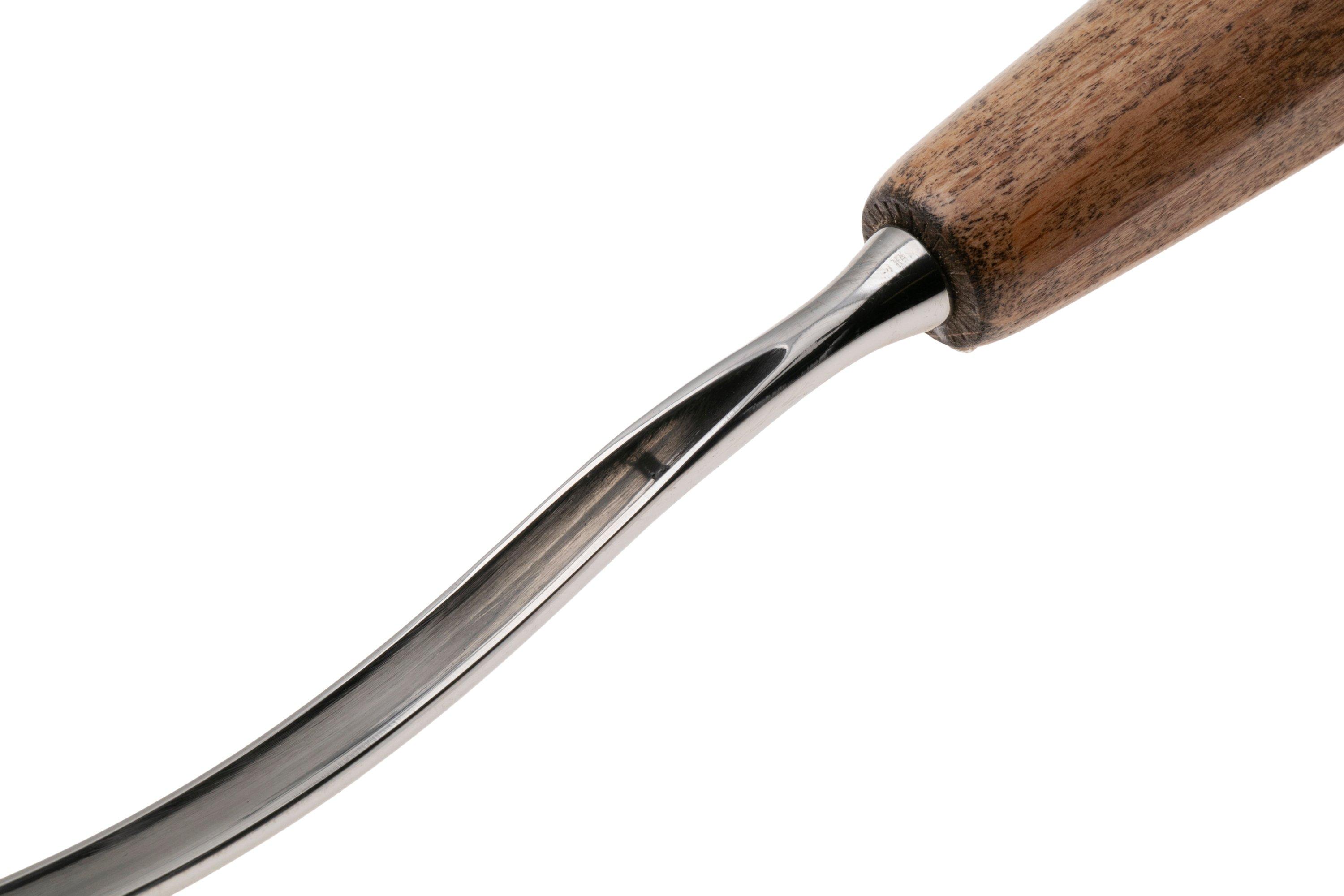 Narex PROFI Bent Carving Chisel Profile 41, 827804, bent V-gouge, 4 mm ...