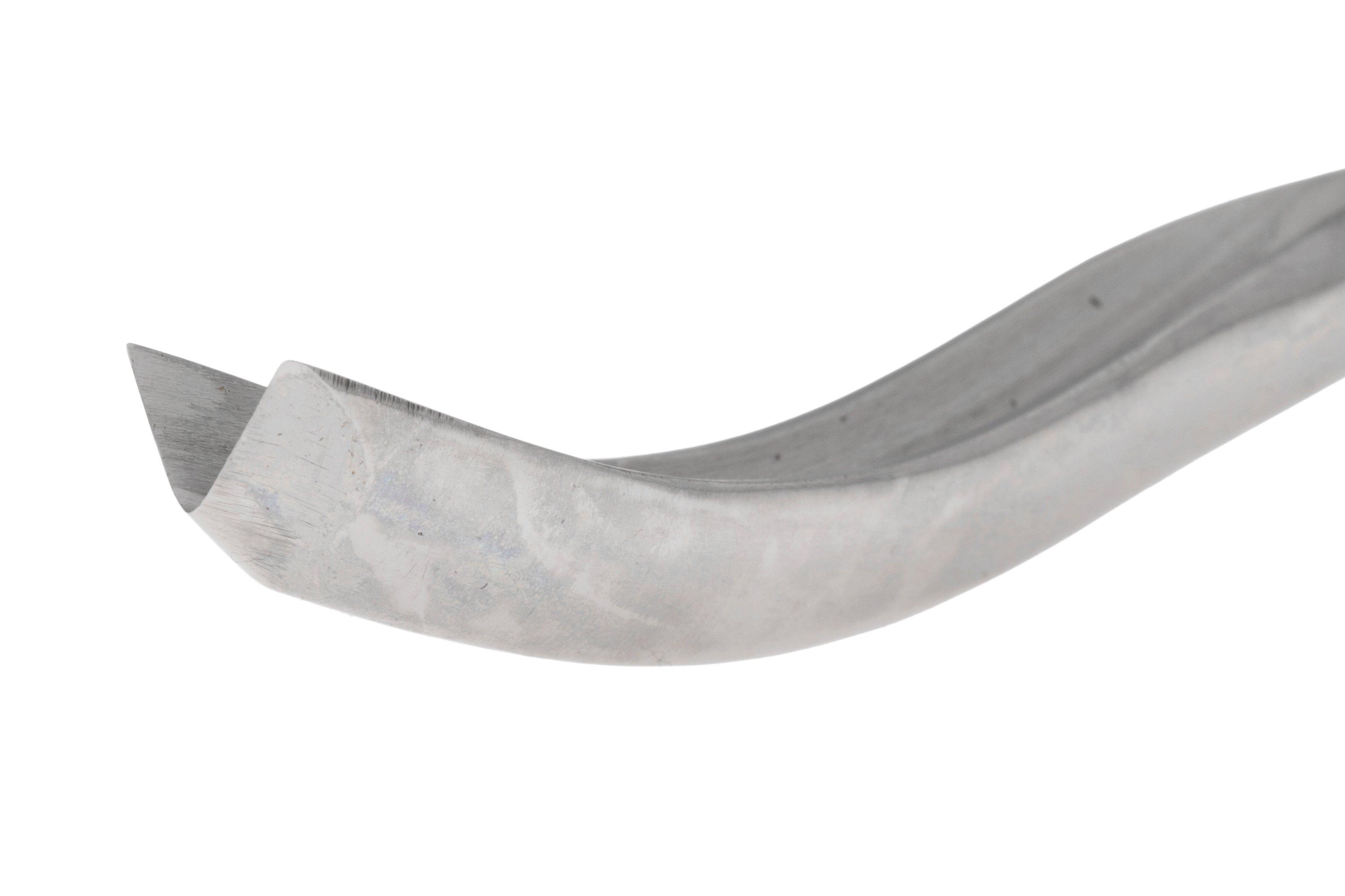 Narex PROFI Bent Carving Chisel Profile 41, 827808, bent V-gouge, 8 mm ...