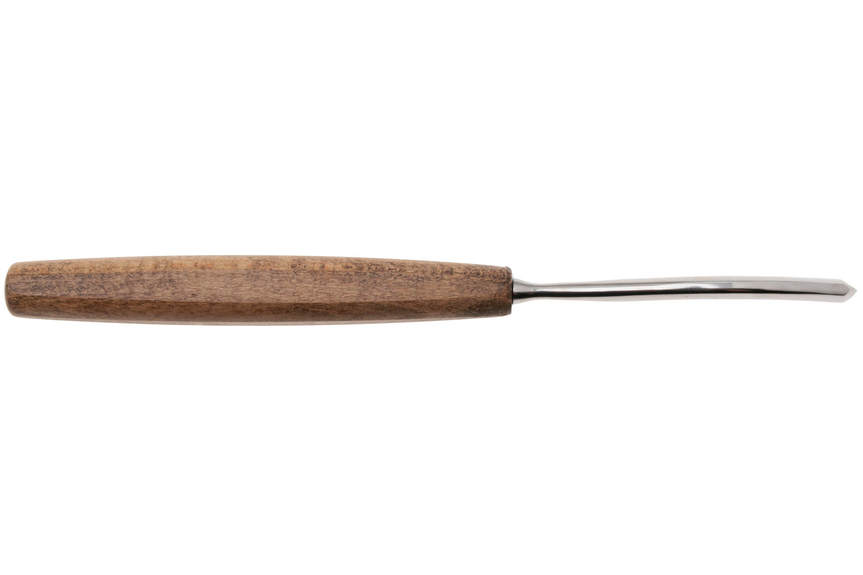 Narex PROFI Bent Carving Chisel Profile 49, 827854, bent V-gouge, 4 mm ...