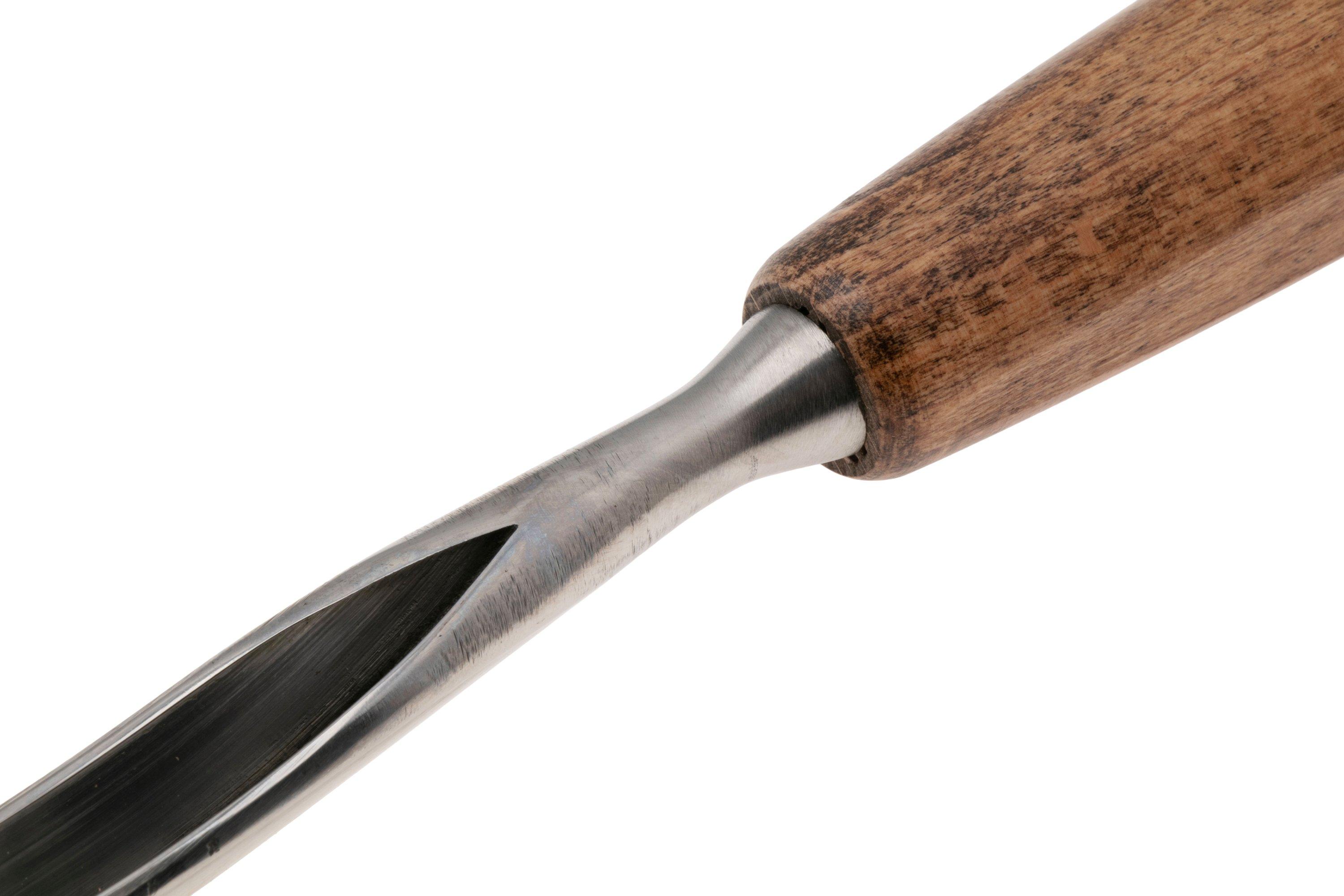 Narex PROFI Bent Carving Chisel Profile 49, 827862, bent V-gouge, 12 mm ...