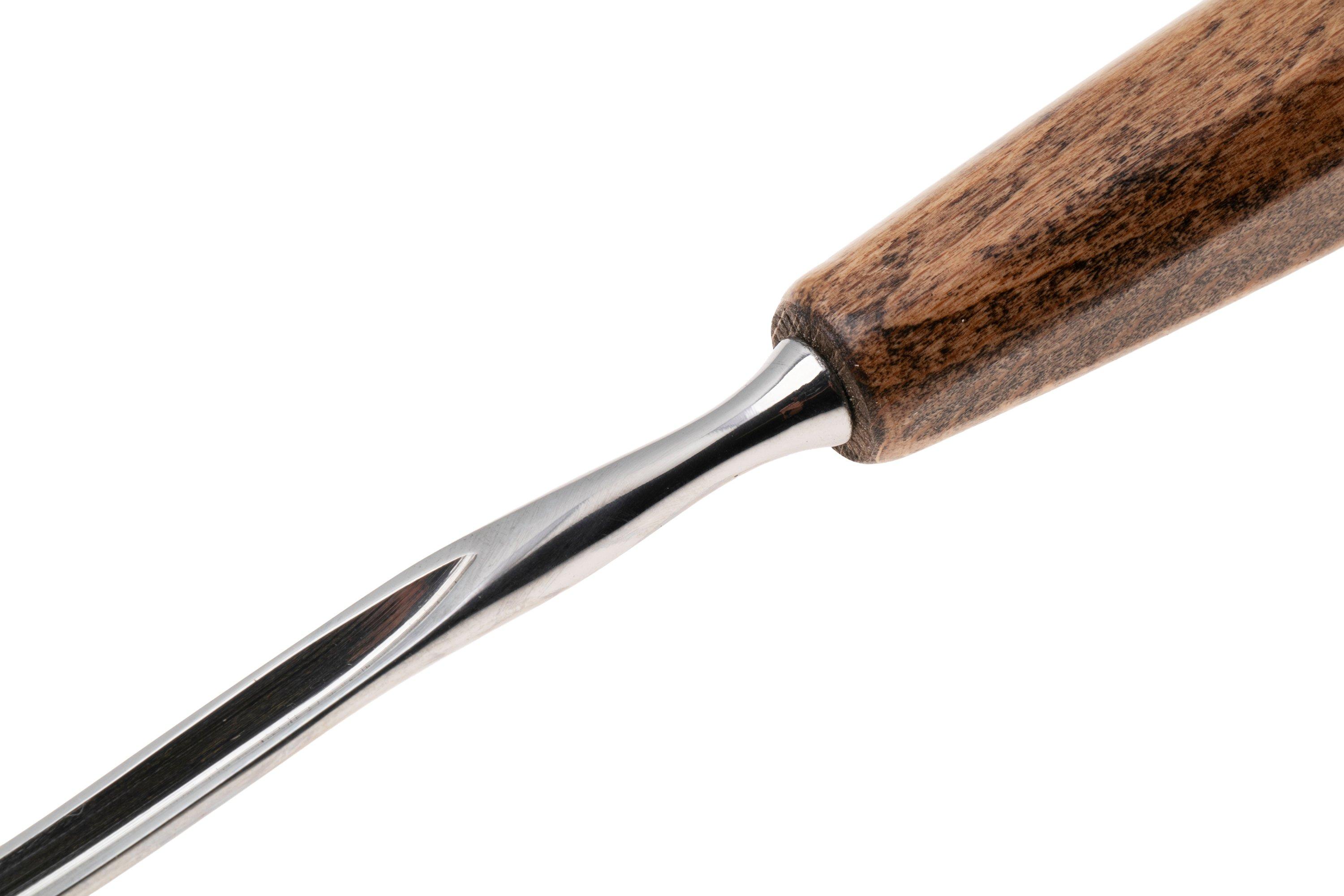 Narex PROFI Bent Carving Chisel Profile 45, 827904, bent V-gouge, 4 mm ...
