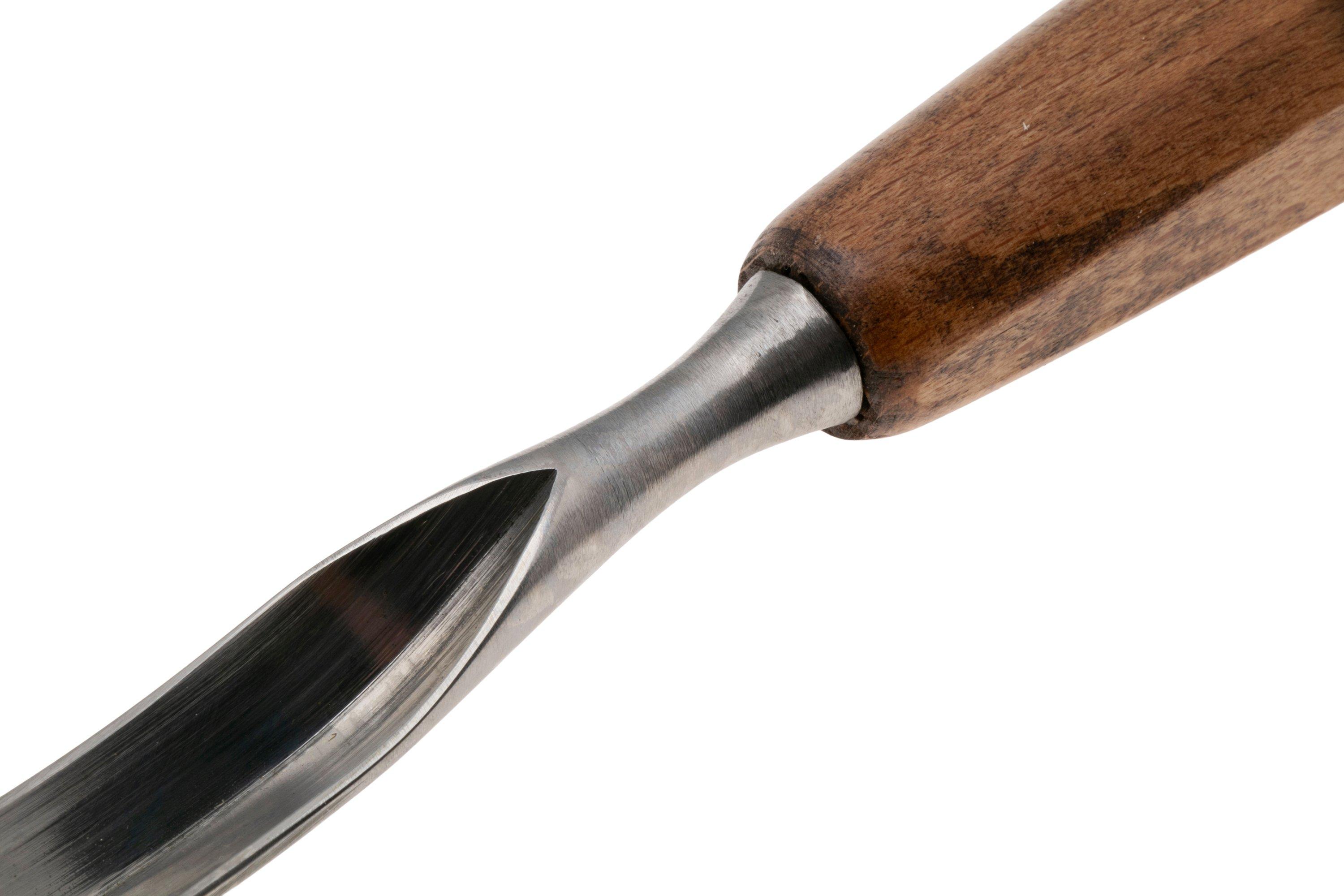 Narex PROFI Bent Carving Chisel Profile 45, 827912, gouge incurvée en V ...