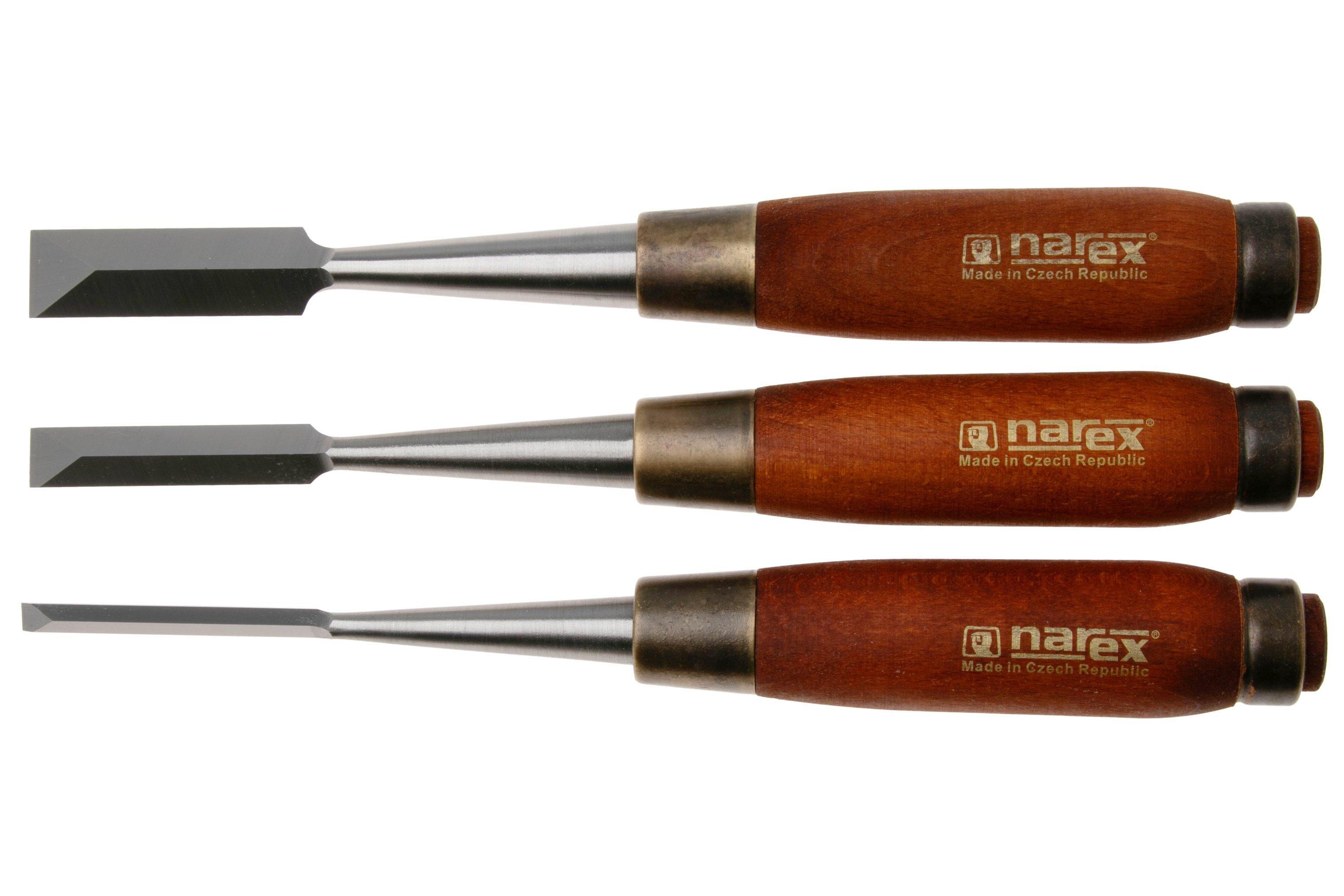 Narex Wood Line Plus Dovetail Chisel Set 852100, set de 3 cinceles de ...