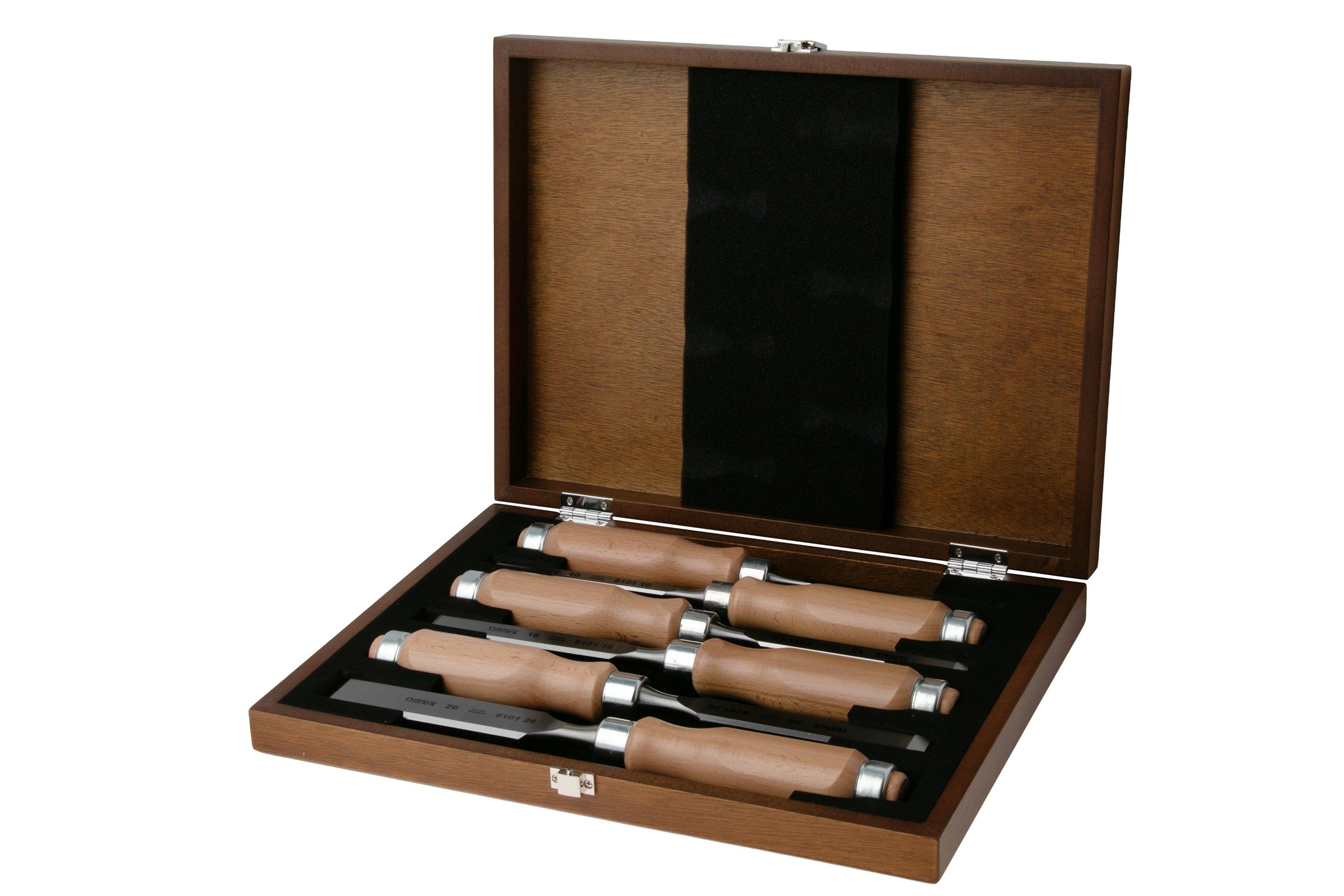 Narex Wood Line Profi Bevel Edge Chisel Set 853055, Beitel Set 6-10-12 ...