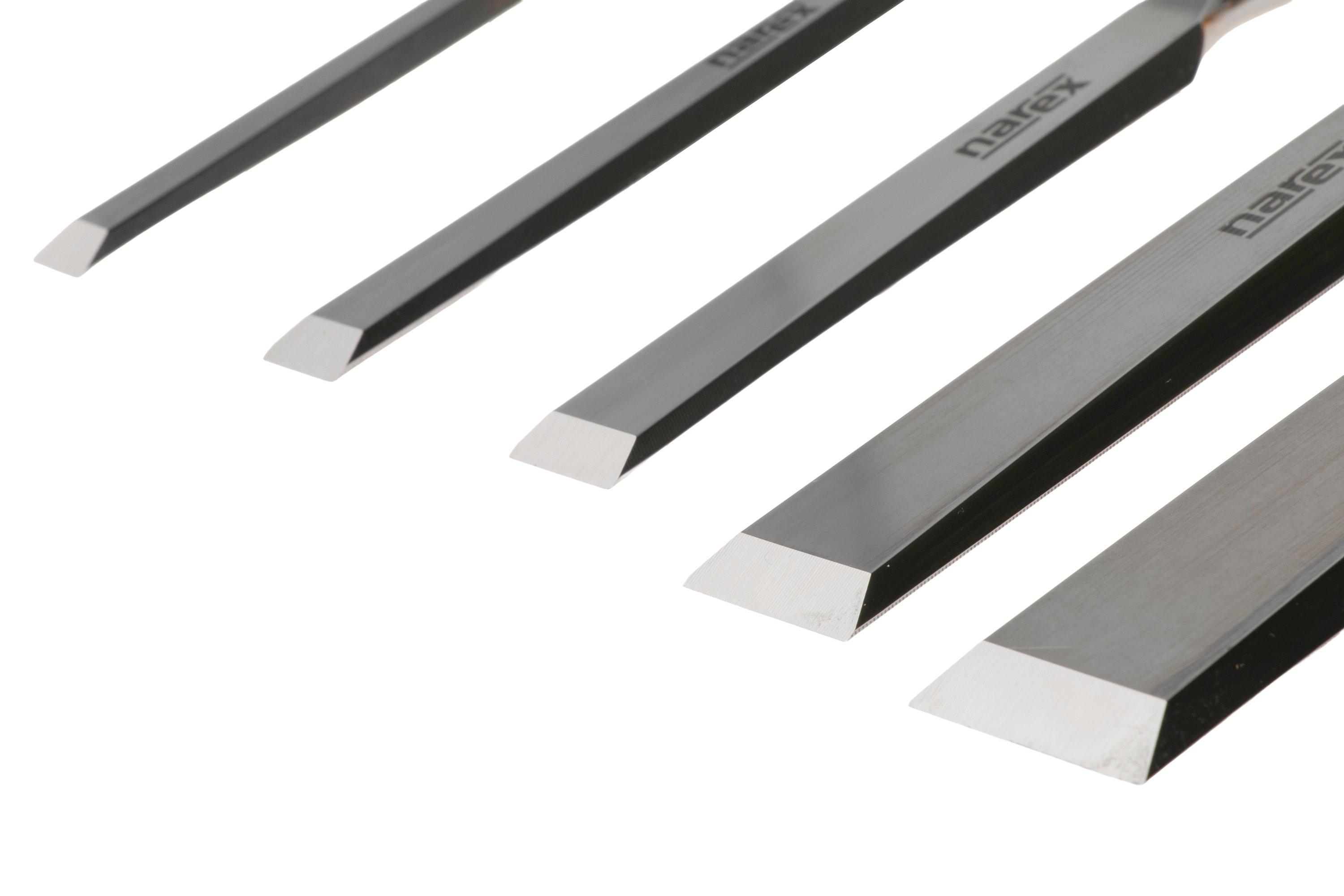 Narex Richter Premium Bevel Edge Chisel Set 853600, Beitel Set 6-10-12 ...