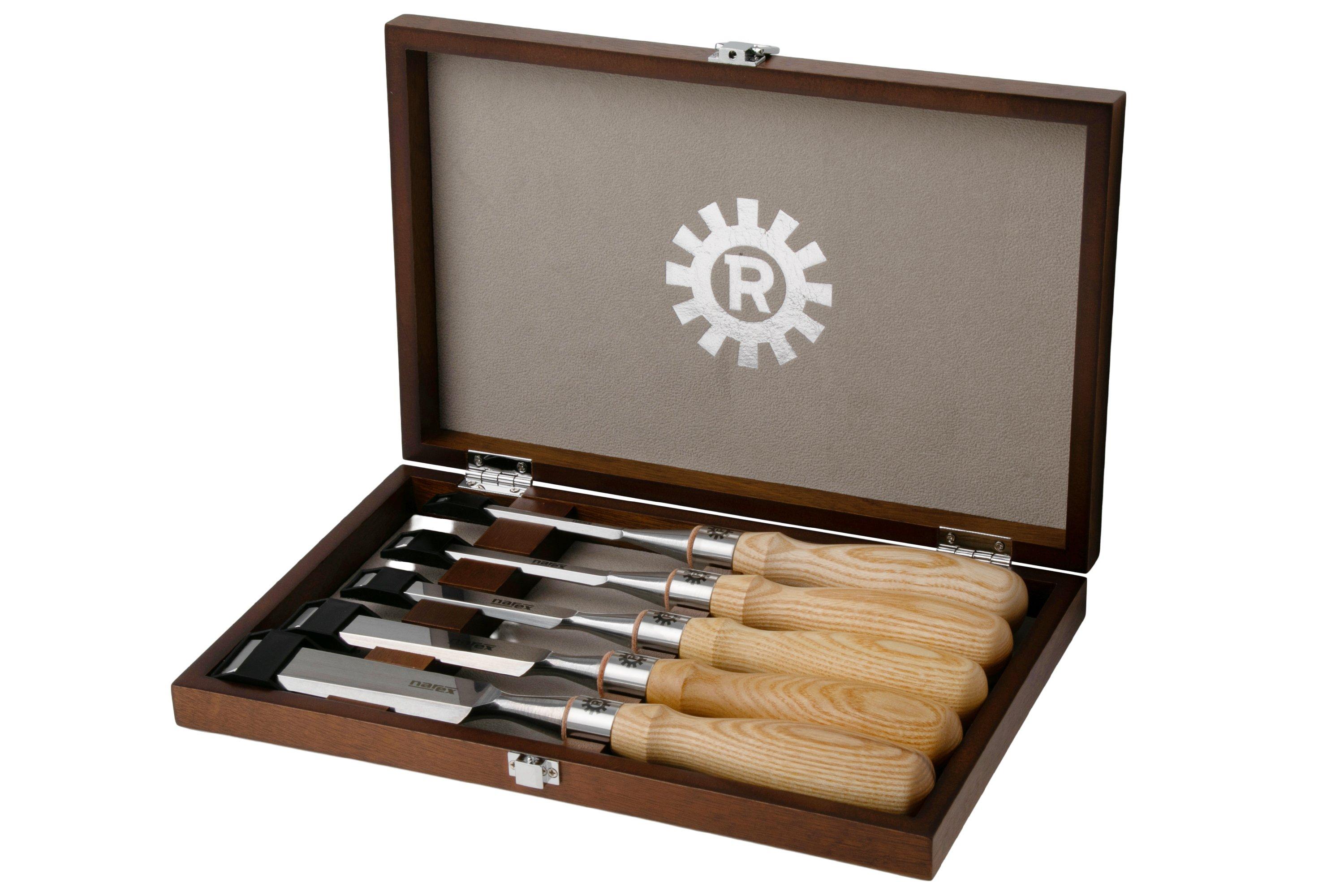 Narex Richter Premium Bevel Edge Chisel Set 853600, Beitel Set 6-10-12 ...