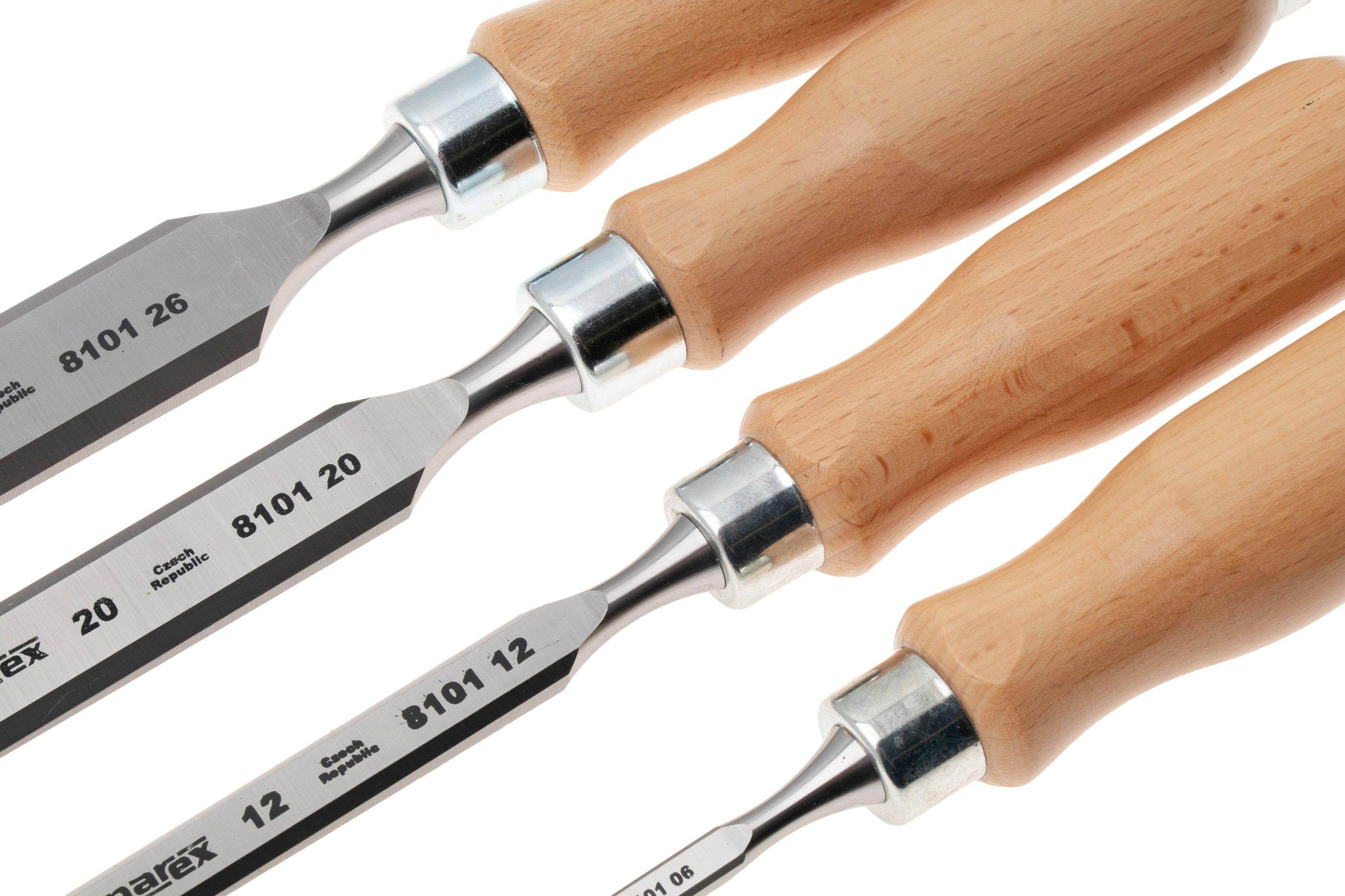 Narex Wood Line Profi Bevel Edge Chisel Set 863010, conjunto de formões ...