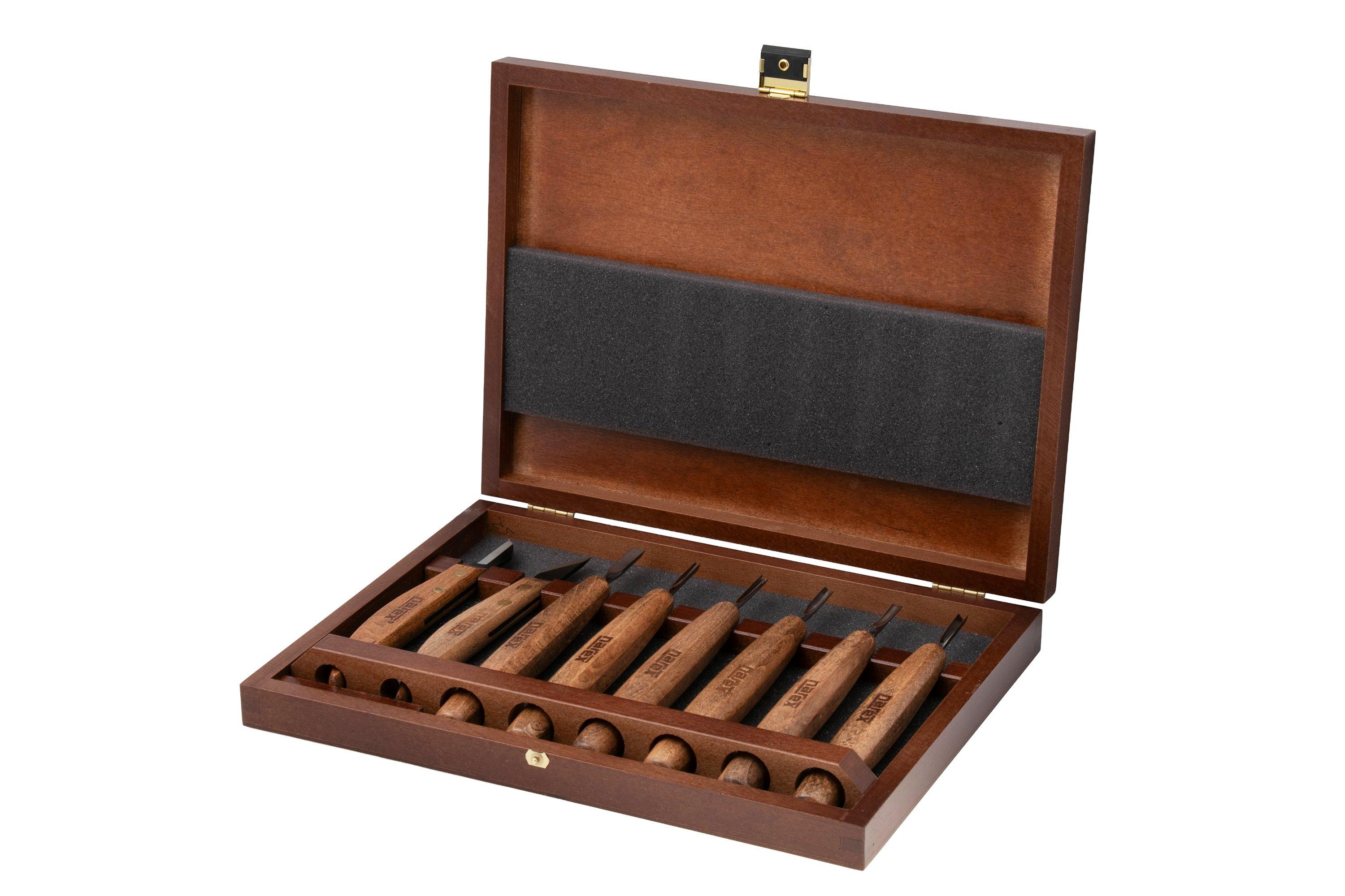 Narex Profi Detail Carving Set 869010, detailed gouge set, 8-pcs ...