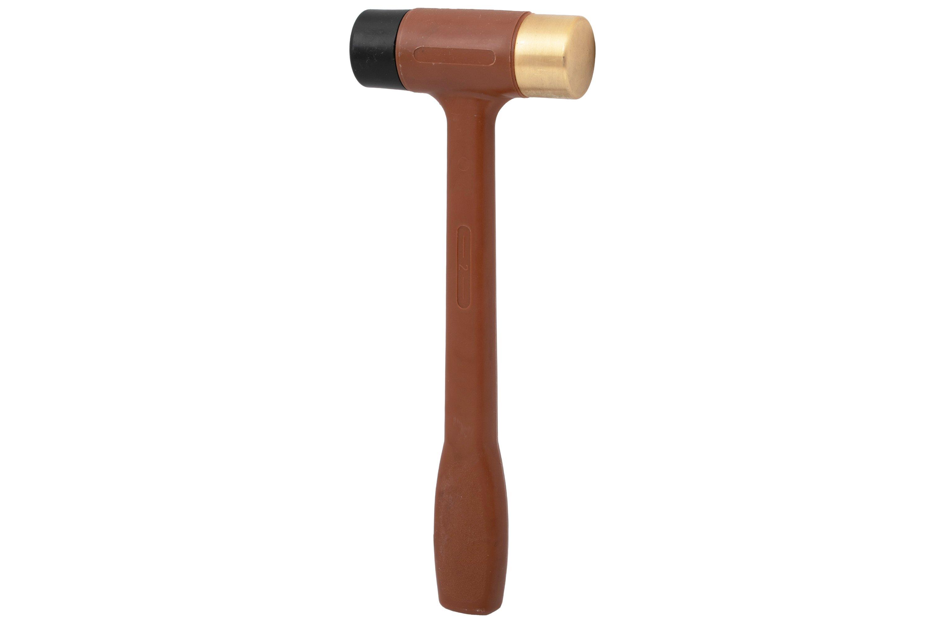 Narex Mallet 875642, soft-face mallet with brass and plastic heads, 290 ...