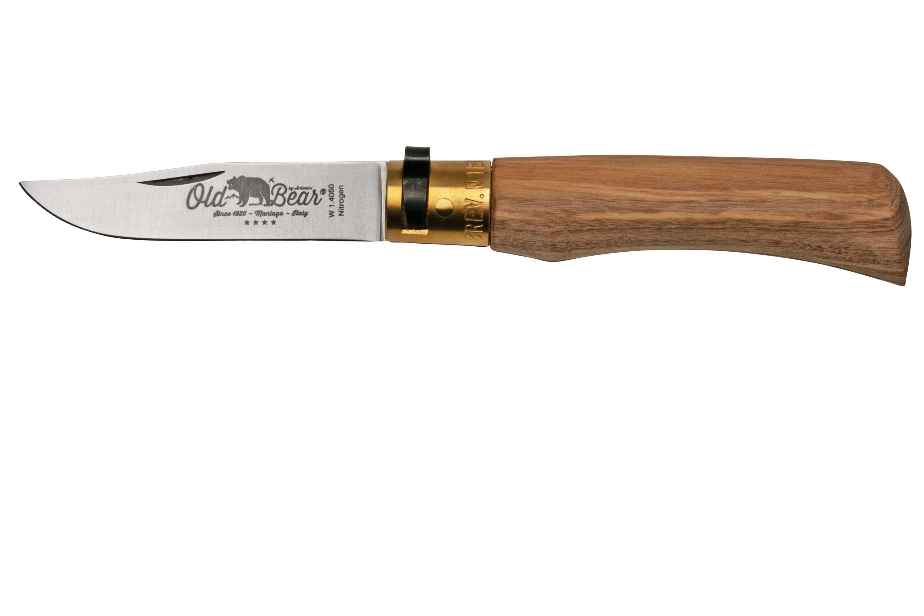 Old Bear Classical Olive S, 9307-17-LU pocket knife | Advantageously ...