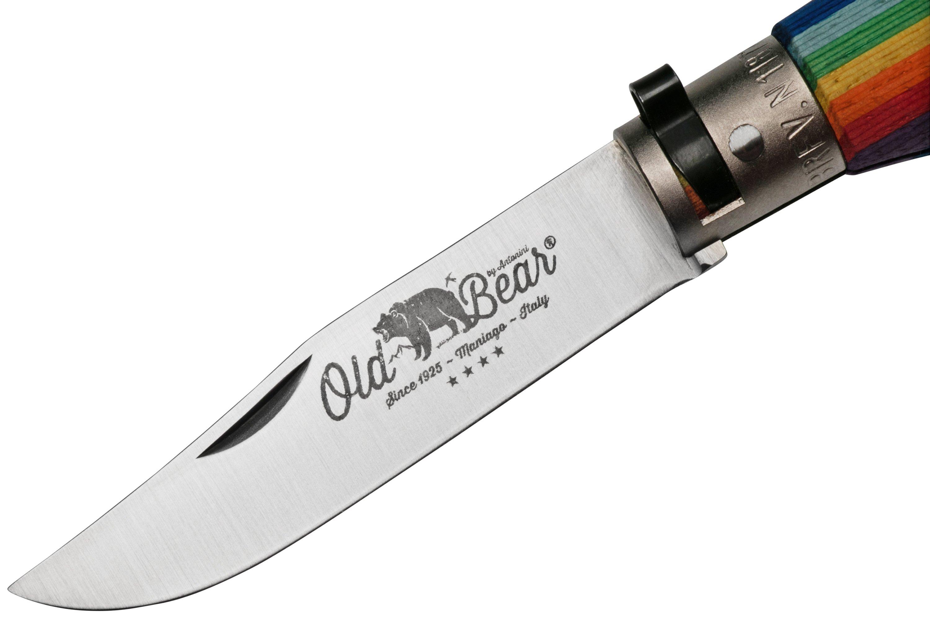 Old Bear Classical Rainbow M, 9307-19-MAK pocket knife | Advantageously shopping at ...