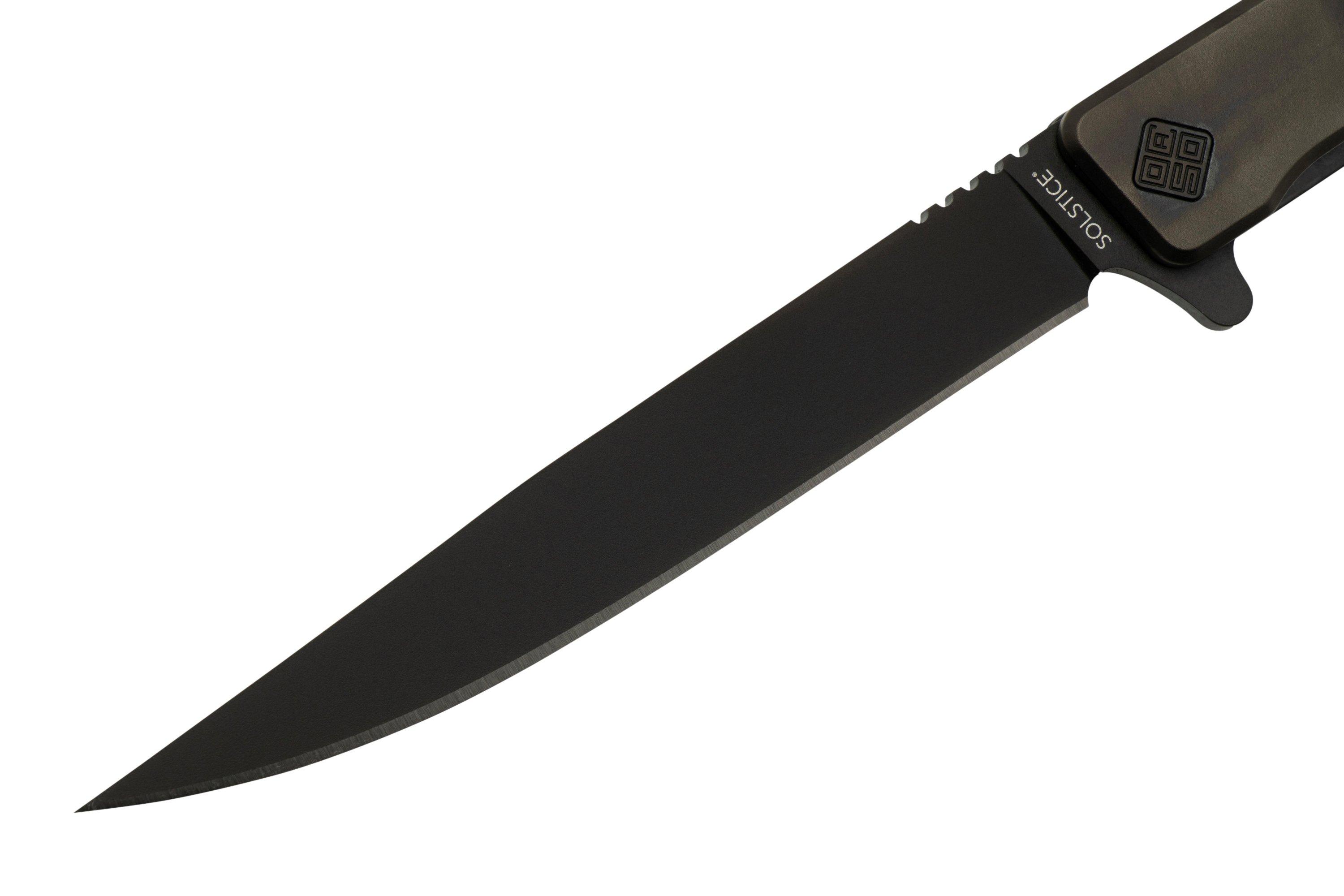 Ocaso Solstice 10CTB Titanium Black, coltello da tasca | Fare acquisti ...