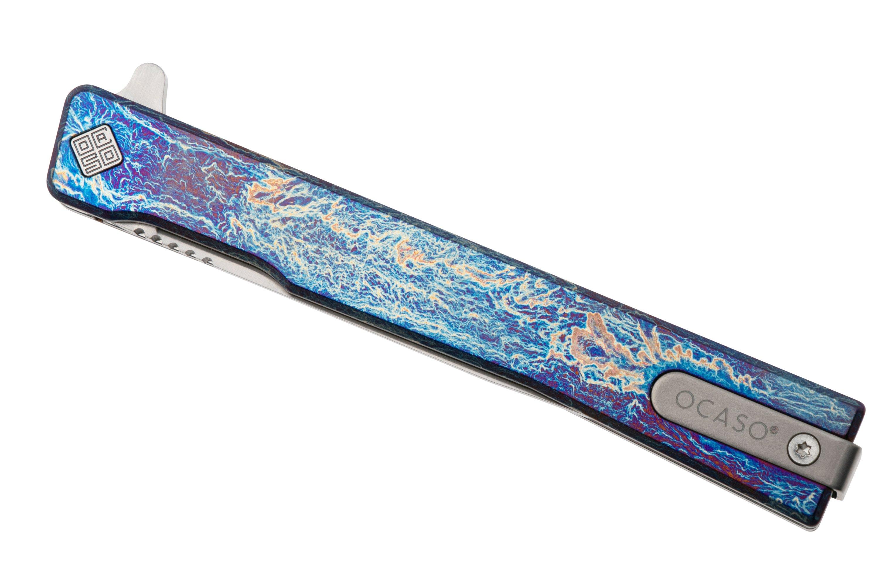 Ocaso Solstice 10DBS Satin, Anodized Titanium navalha | Compras ...