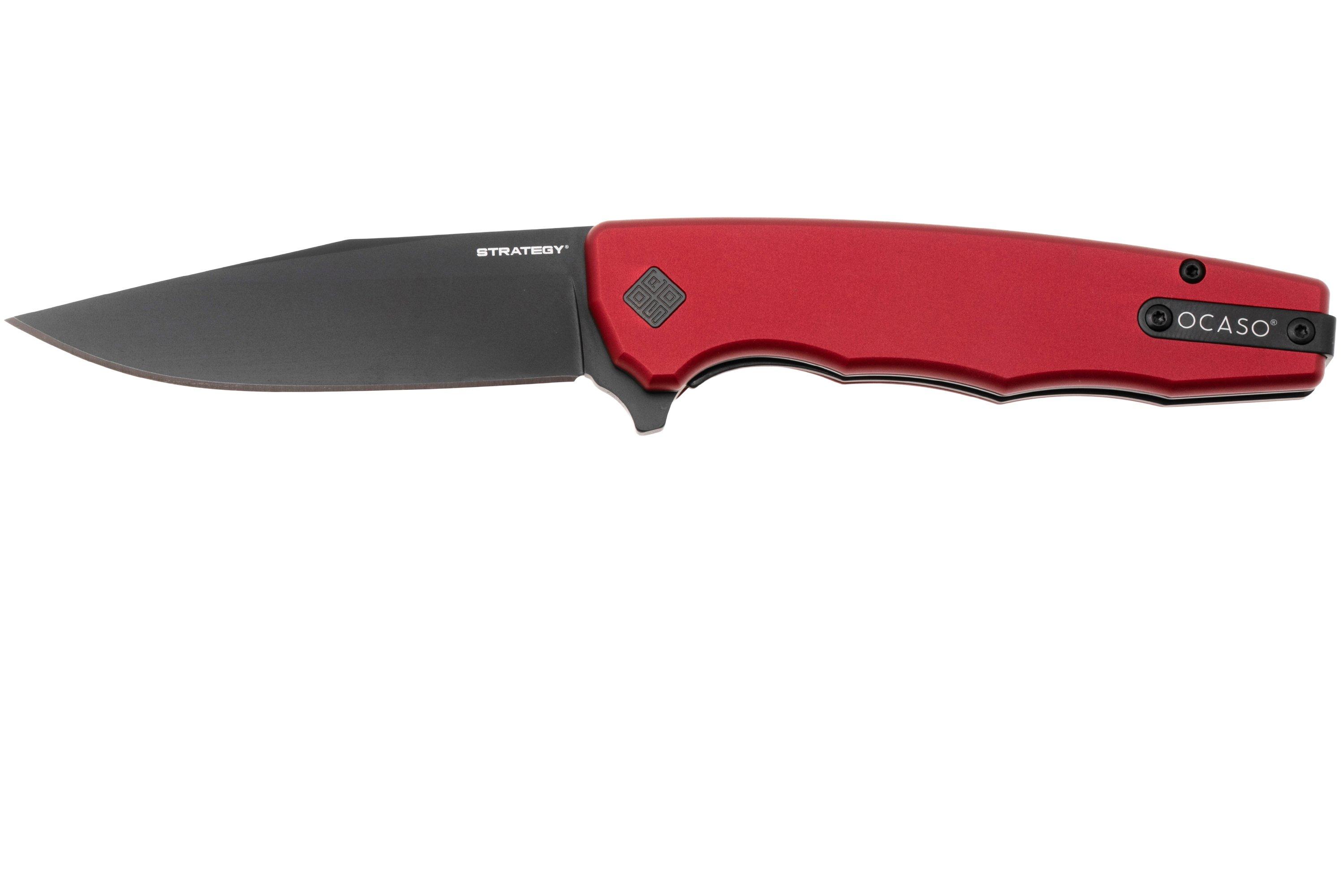 Ocaso Strategy 29RDB, PVD K110, Red Aluminium, zakmes, Mike Wallace ...