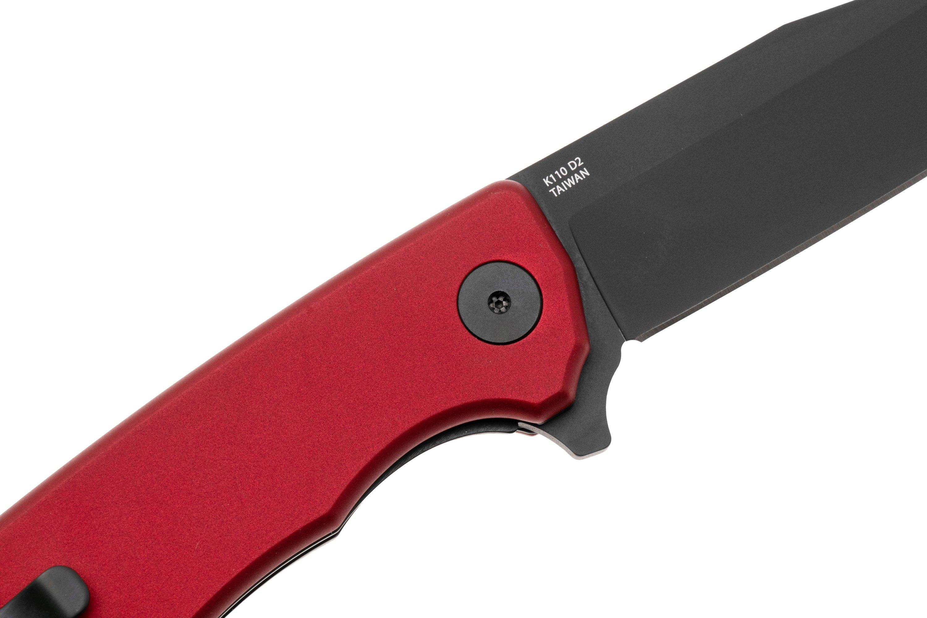 Ocaso Strategy 29RDB, PVD K110, Red Aluminium, zakmes, Mike Wallace ...