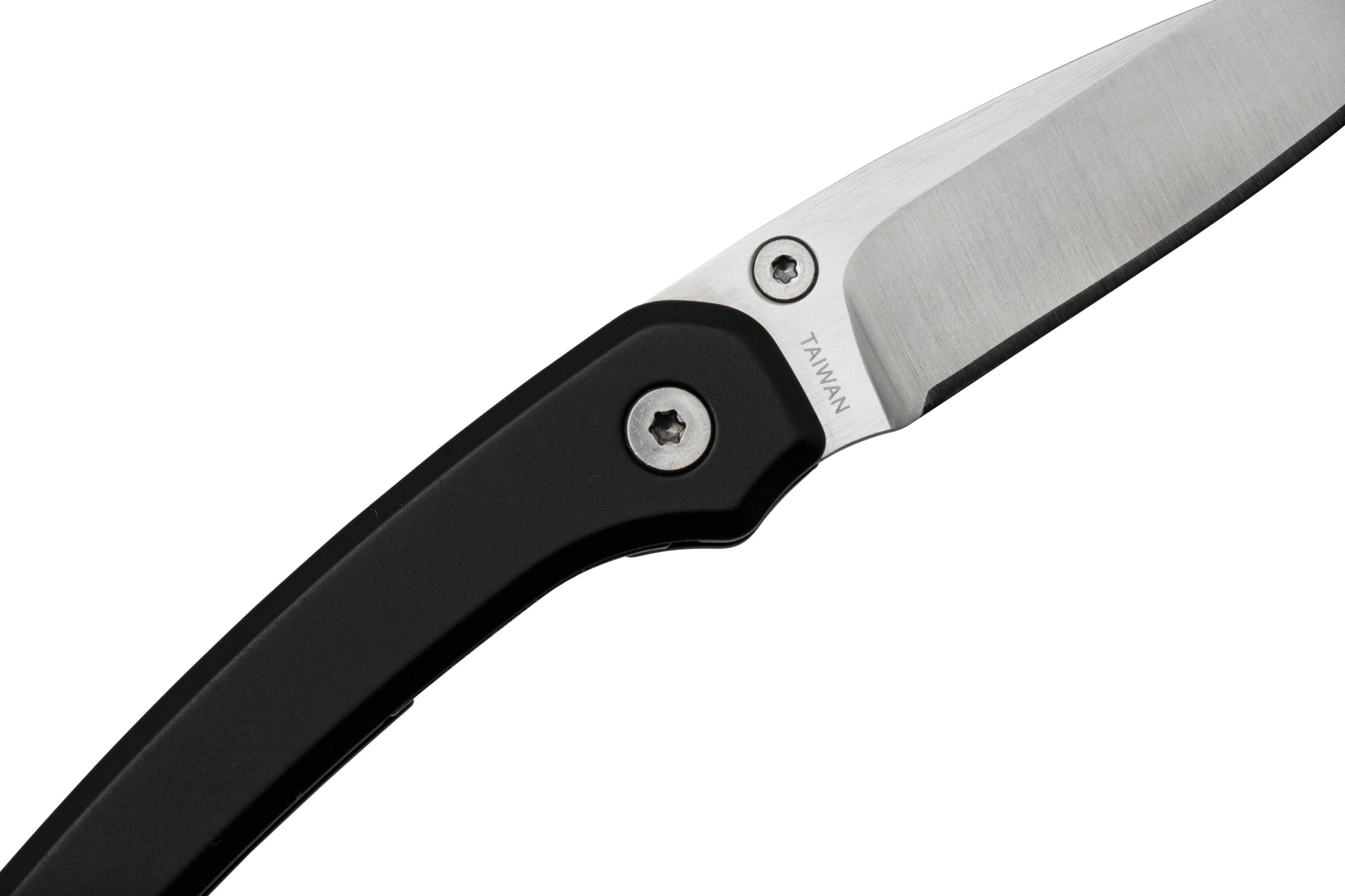 Ocaso The Seaton Mini 42SMB, AUS10A Black, pocket knife ...