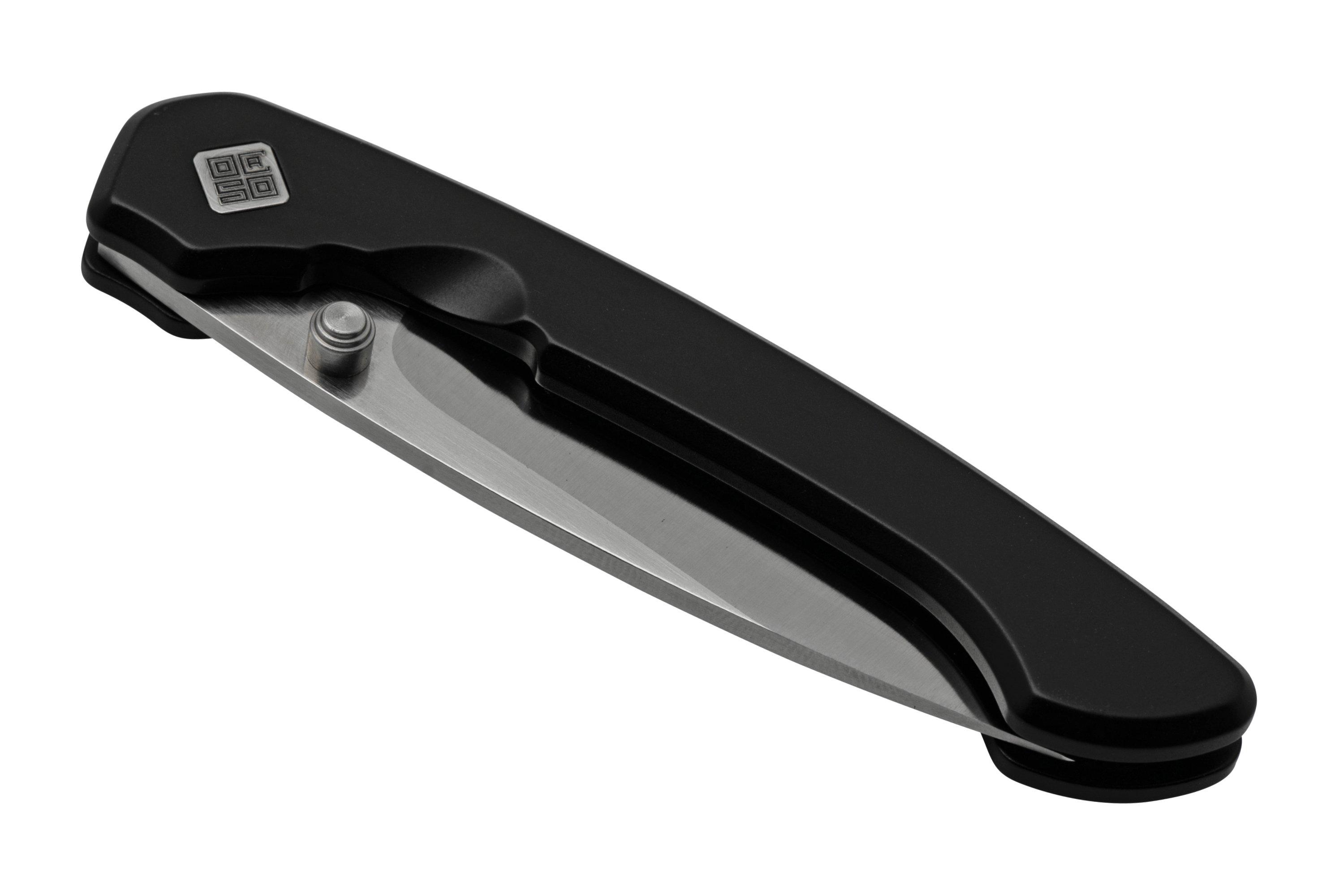 Ocaso The Seaton Mini 42SMB, AUS10A Black, pocket knife ...