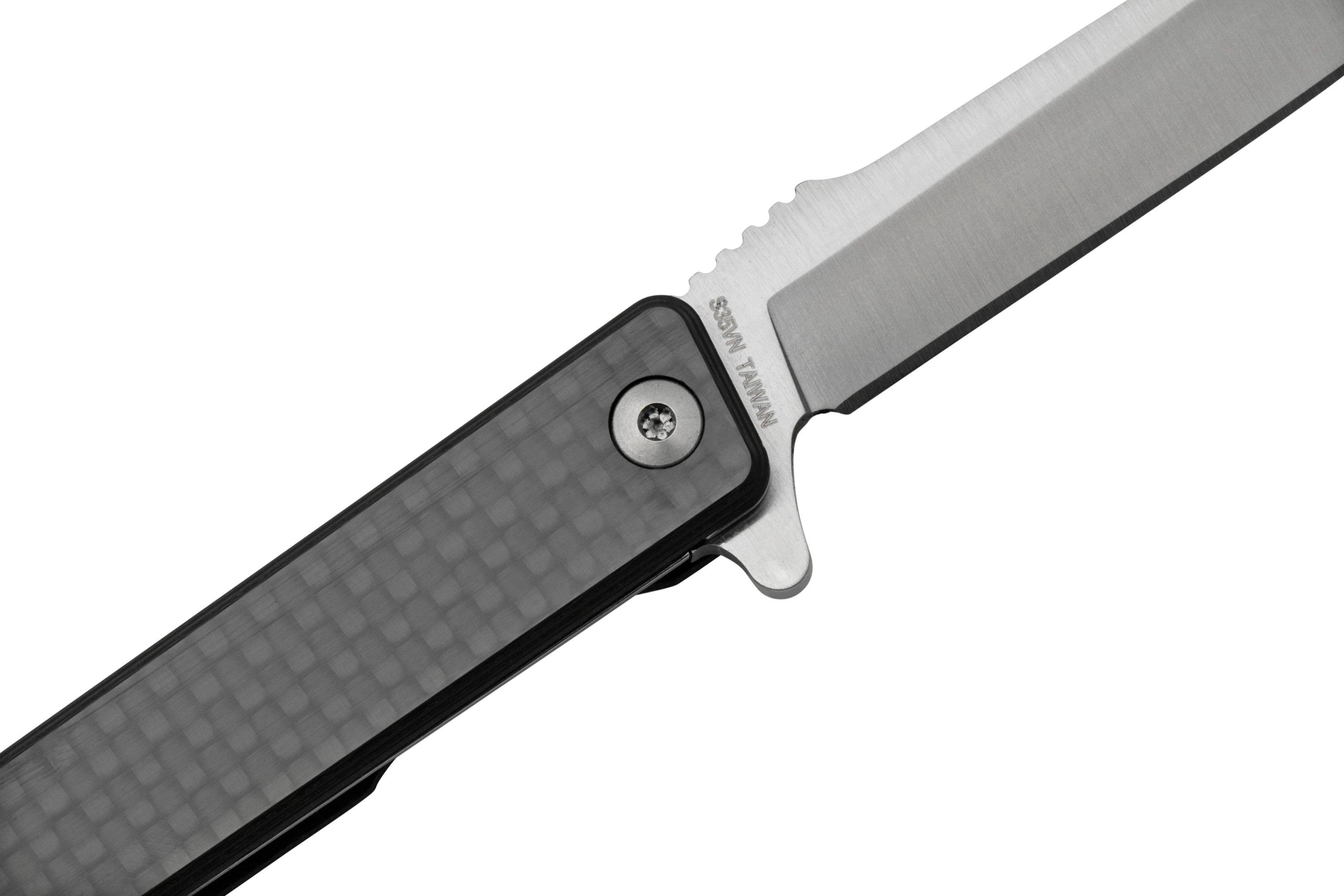 Ocaso Solstice 9HFS, S35VN Harpoon Satin Carbon, navalha | Compras ...