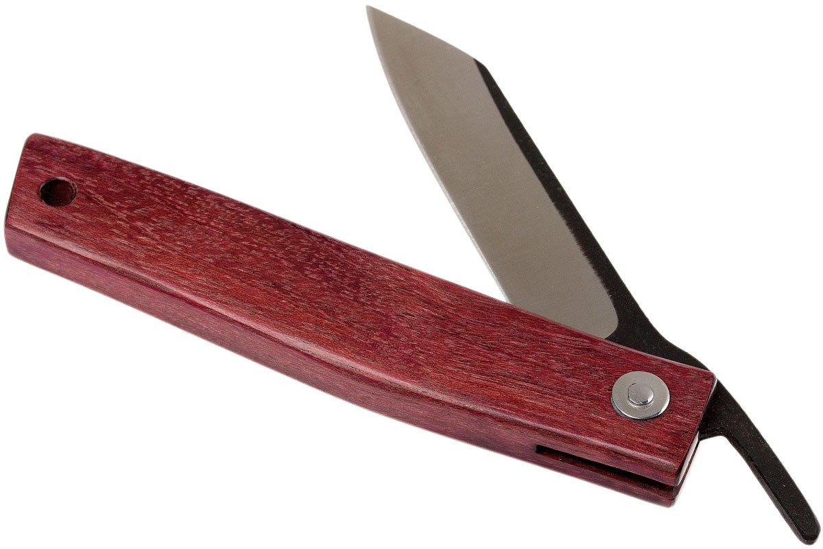Ohta FK7 Higonokami-pocket knife, purple heart | Advantageously ...