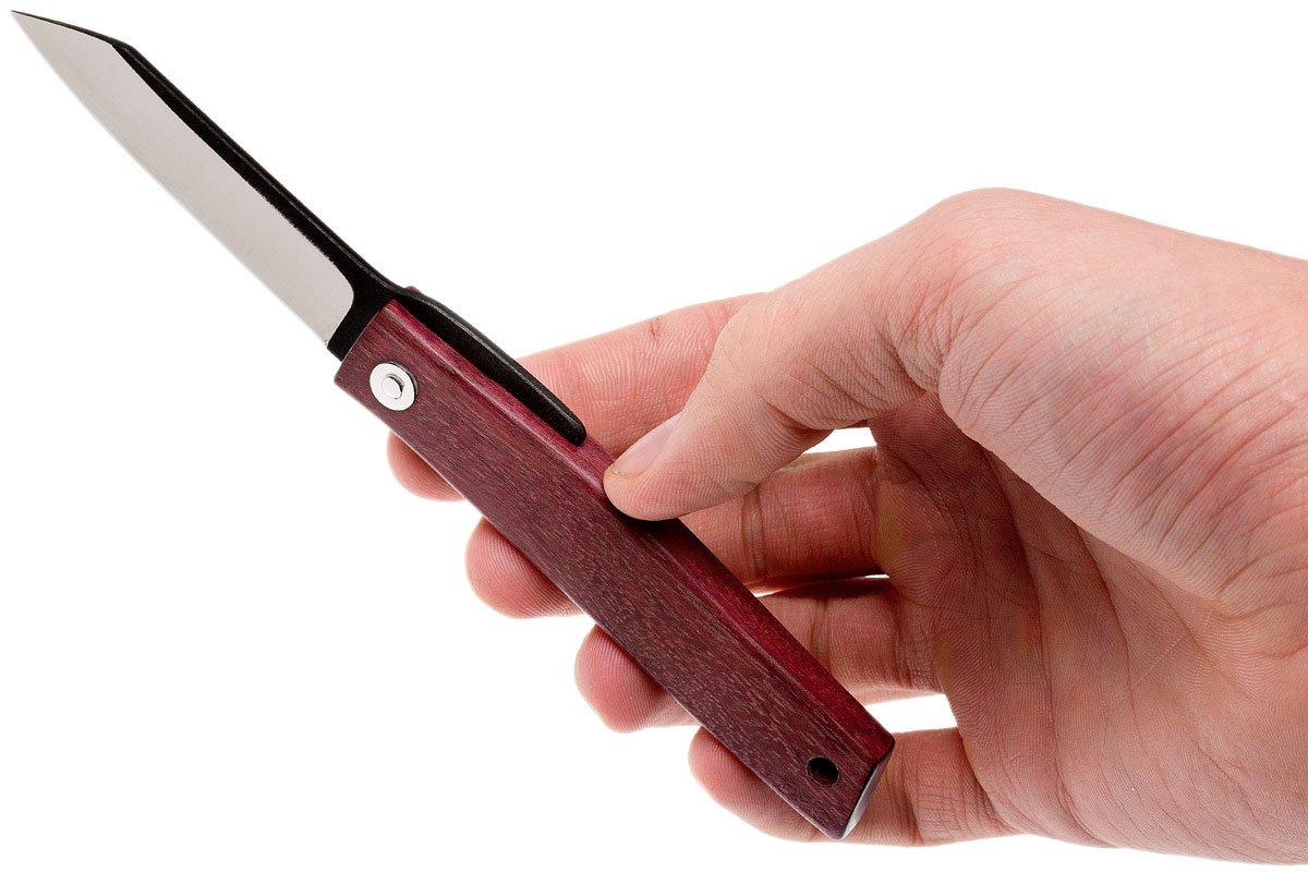 Ohta FK7 Higonokami-pocket knife, purple heart | Advantageously ...