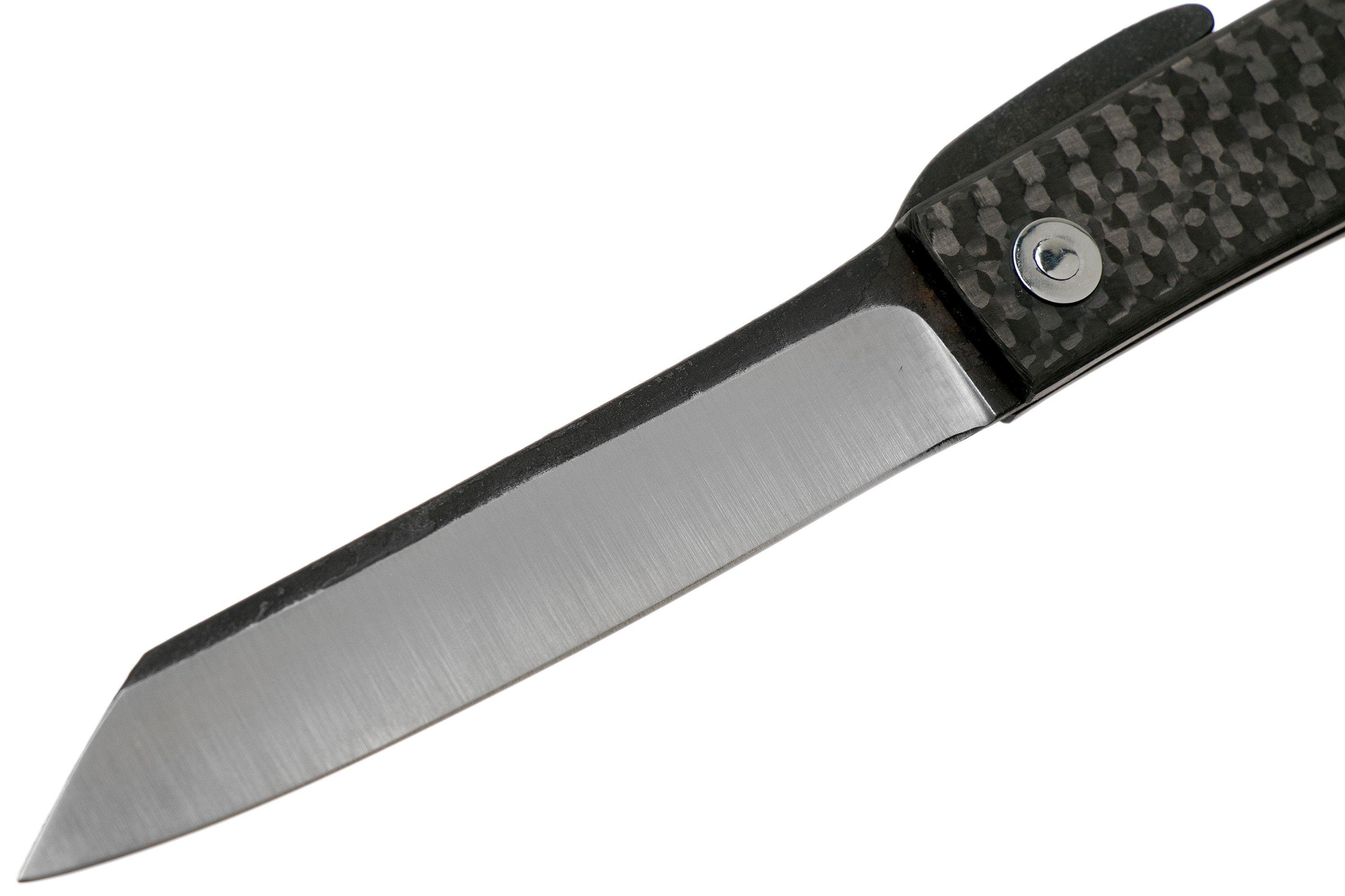 Ohta FK9 Higonokami-pocket knife, carbon fibre | Advantageously ...