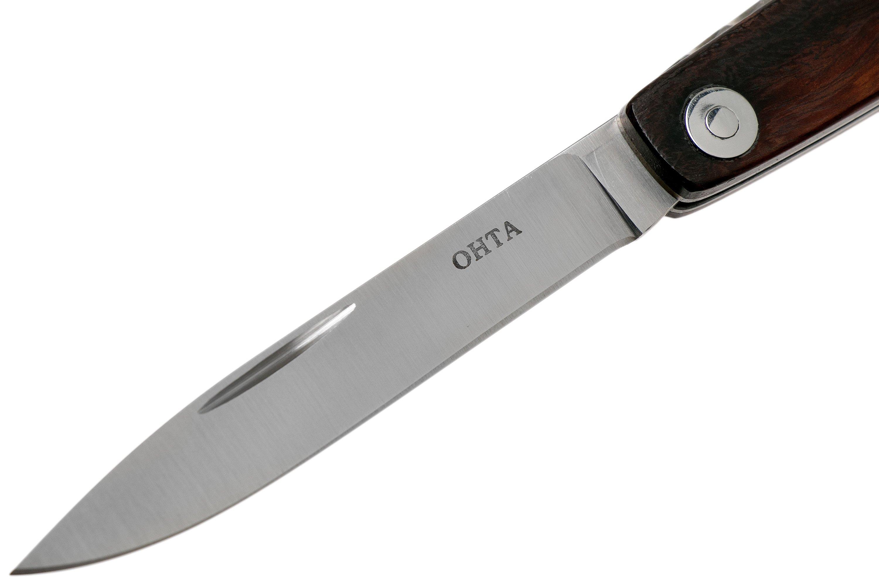 Ohta OLF SS FK Ohta Light Folder pocket knife, desert ironwood ...