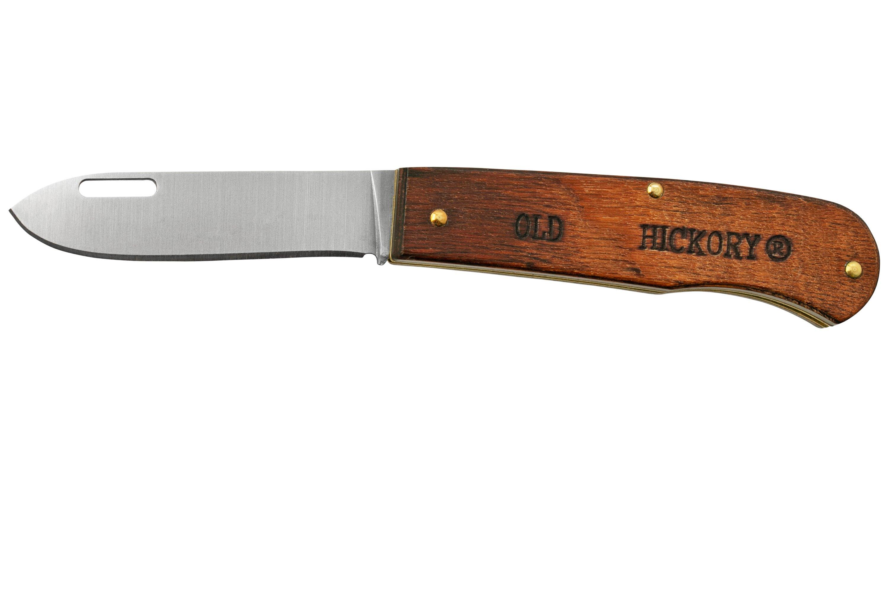 Ontario OKC Old Hickory Outdoors Folder 7022, Walnut, zakmes ...