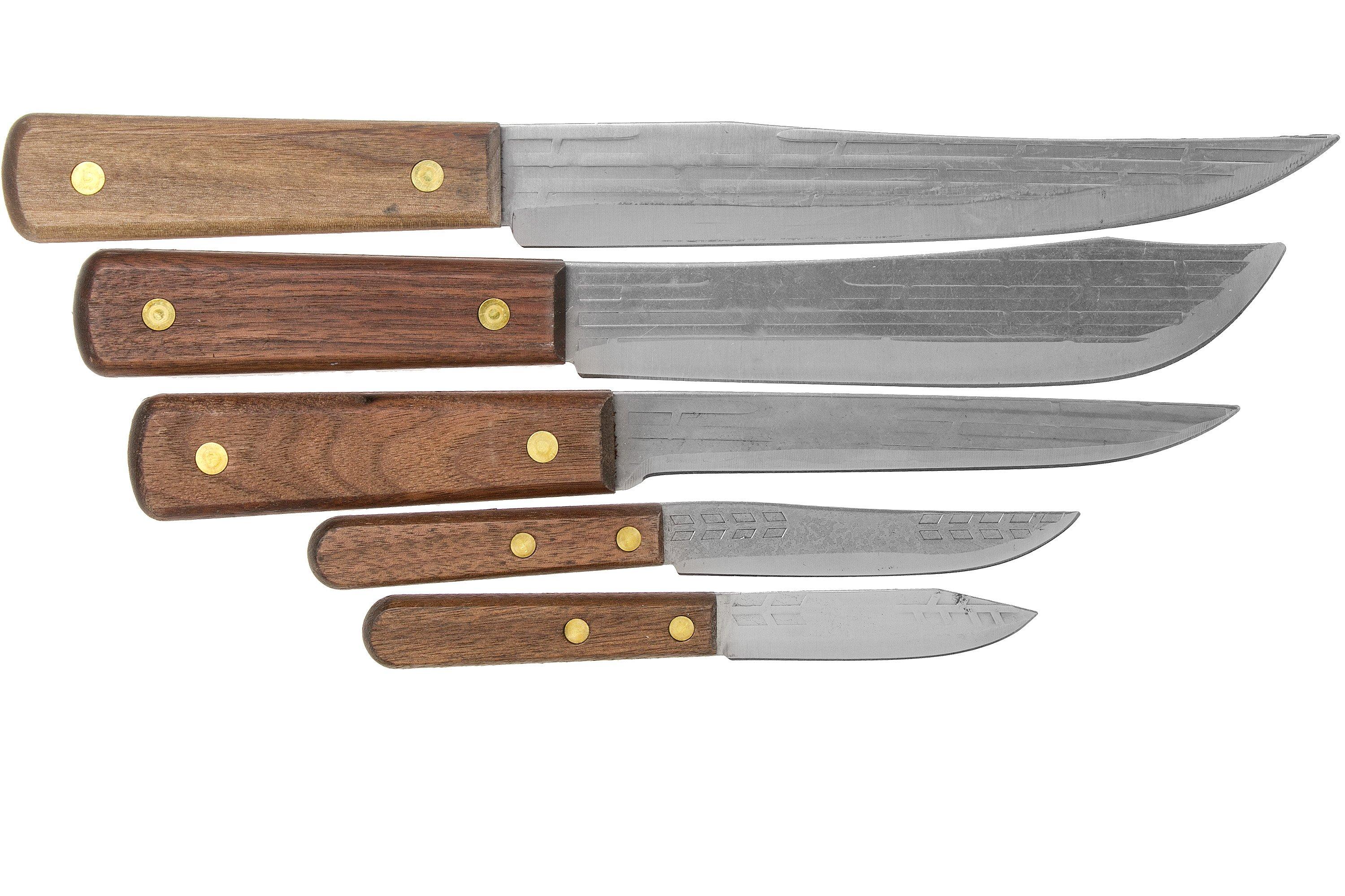 Ontario Old Hickory 5-piece knife set, 7180 | Advantageously shopping ...
