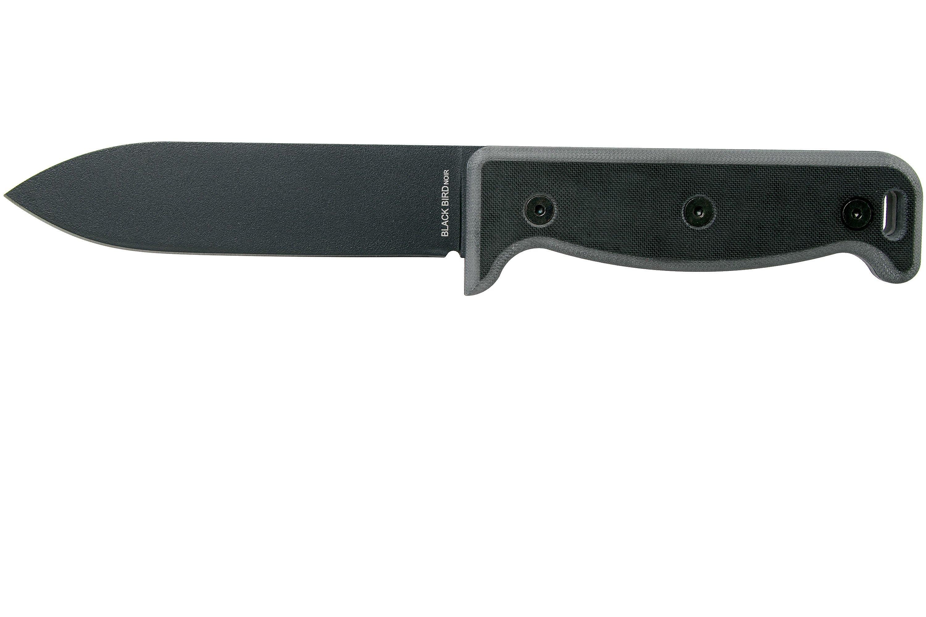 Ontario Black Bird SK-5 Noir survival knife, 7500PC | Advantageously ...