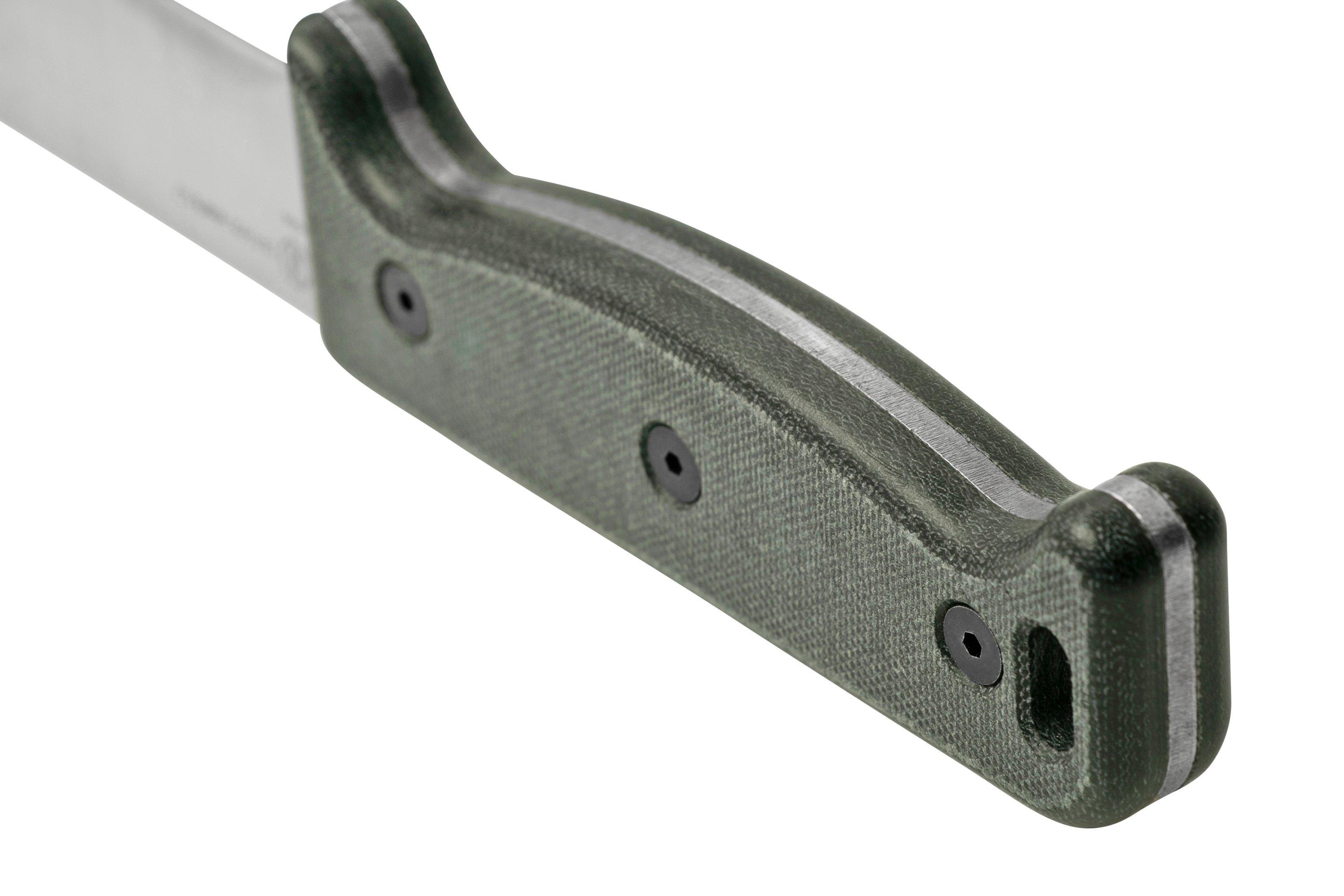 Ontario OKC Black Bird 7503, Satin S35VN, Black Micarta survival knife ...