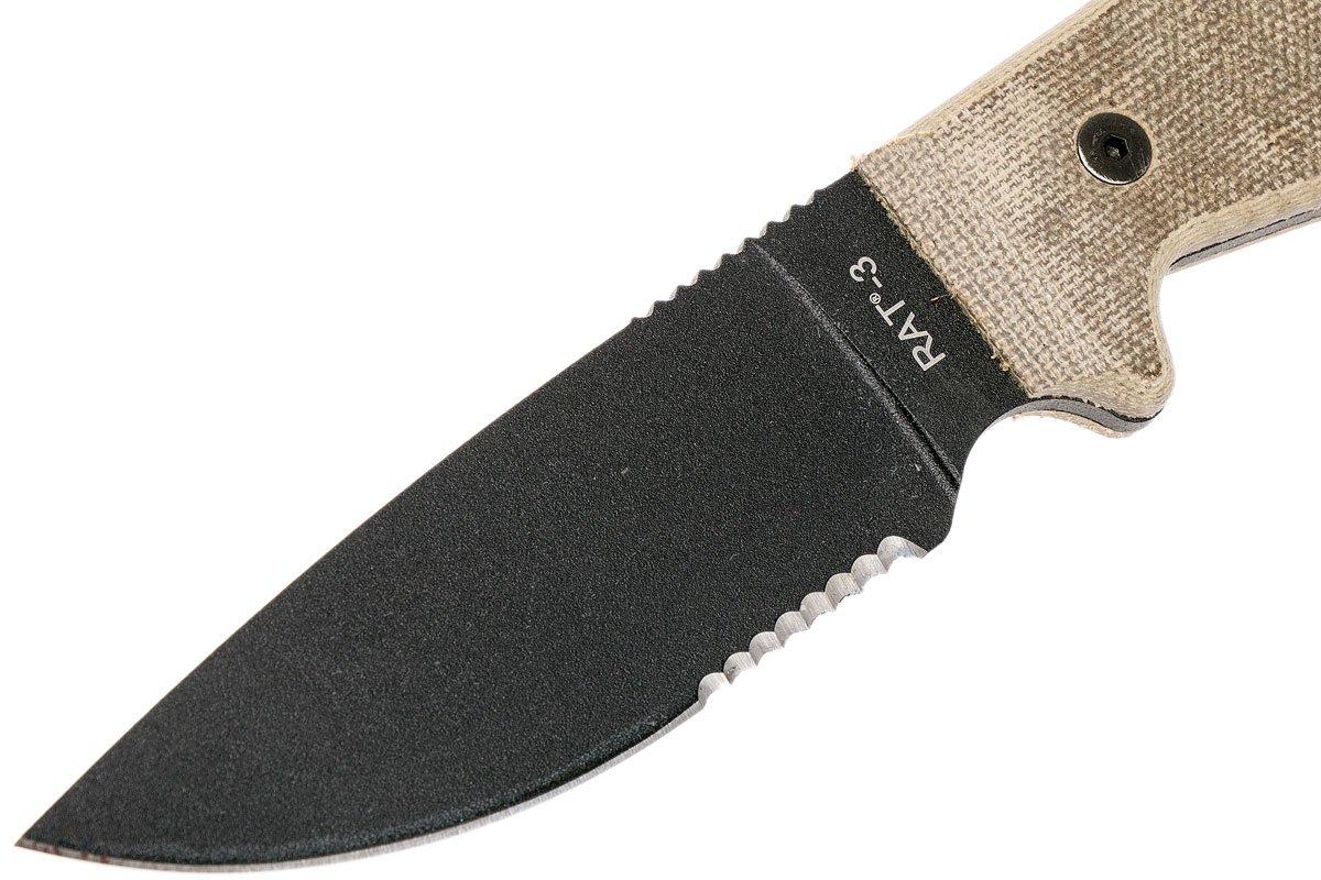 Ontario RAT-3 serrated, 8633 | Voordelig kopen bij knivesandtools.nl