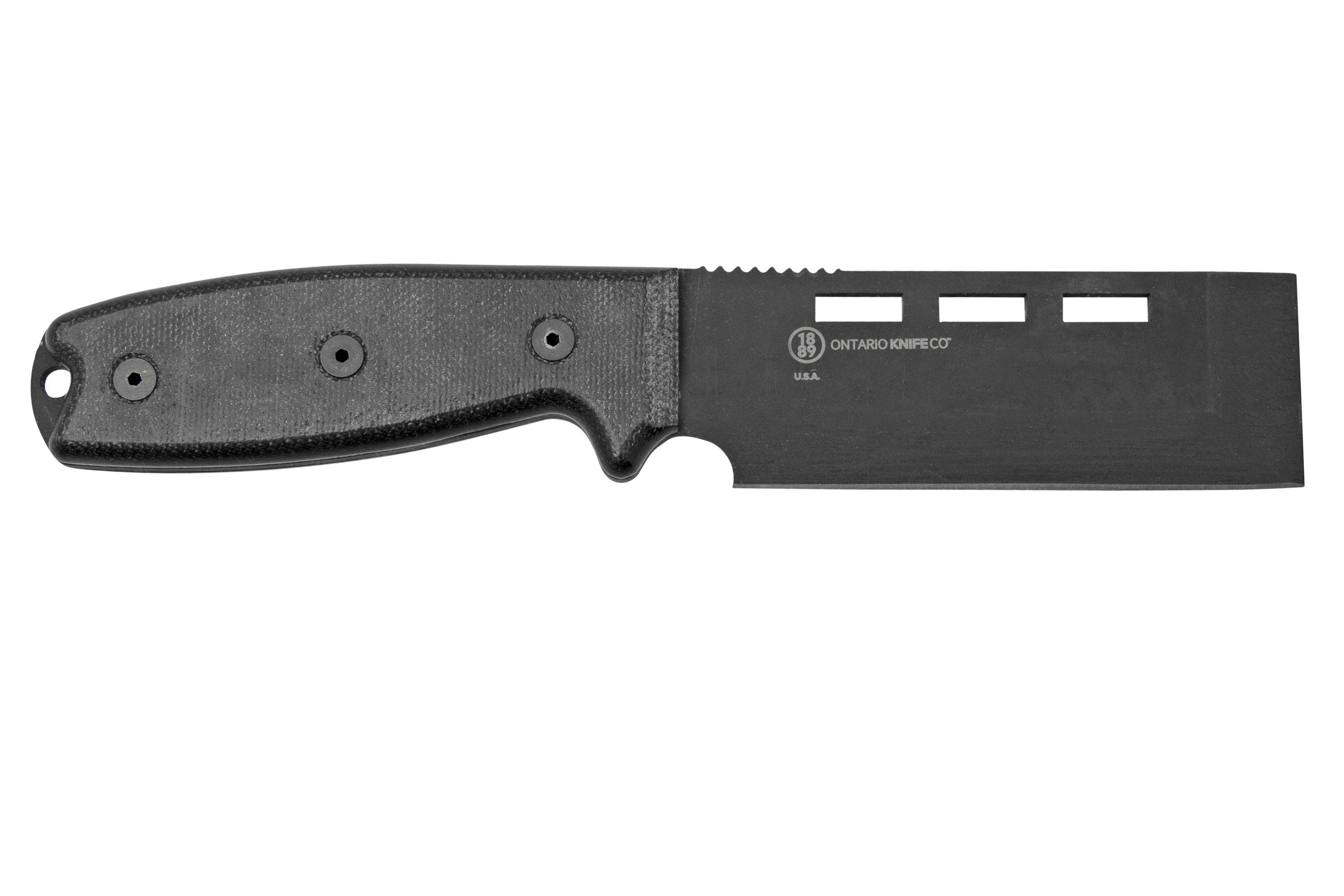 Ontario RAT-3 Gobar 8660, survival knife | Advantageously shopping at ...